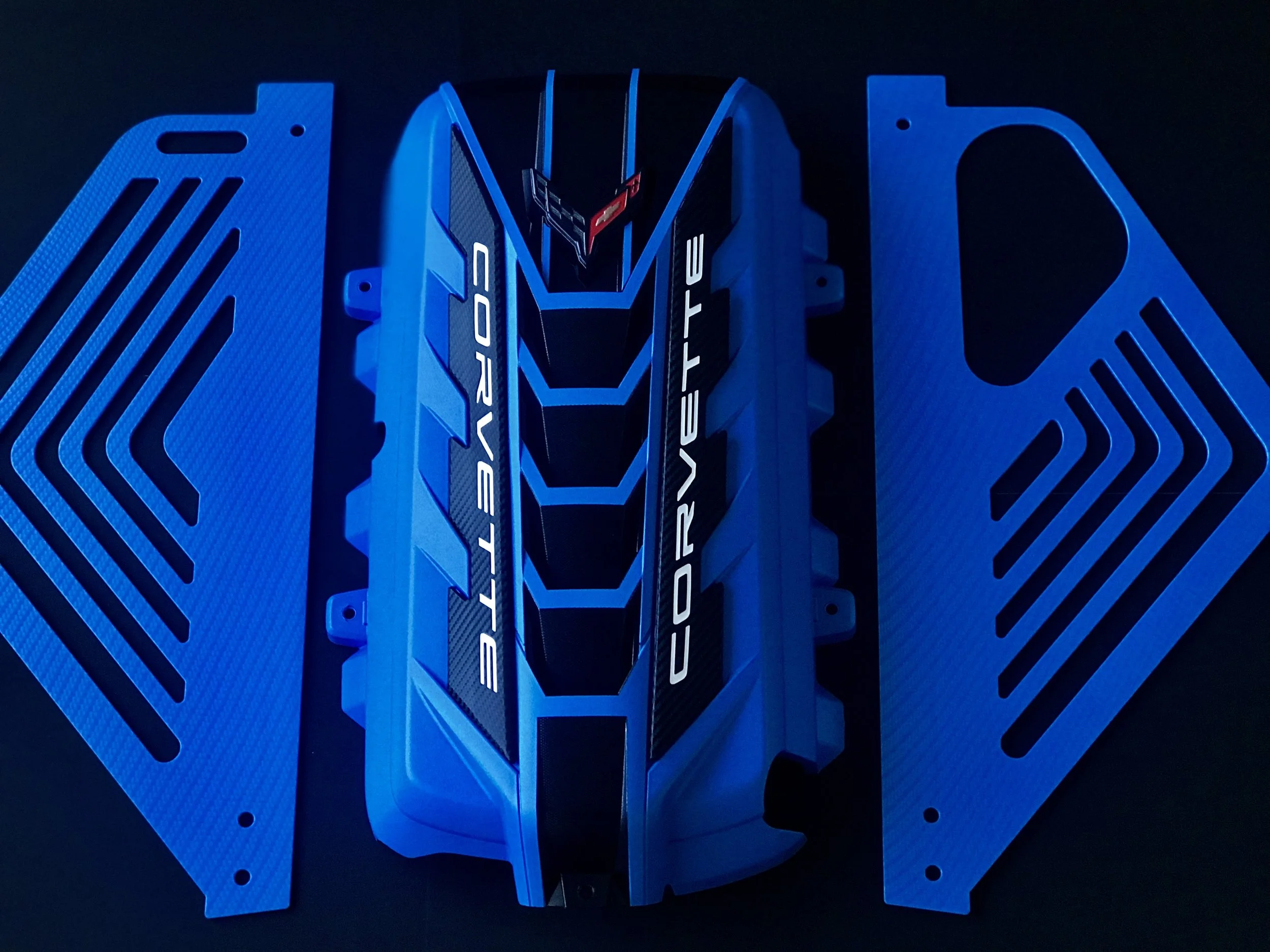 RAPID BLUE CARBON FLASH CARBON FIBER APPEARANCE PACKAGE — RACEREADYPANELS