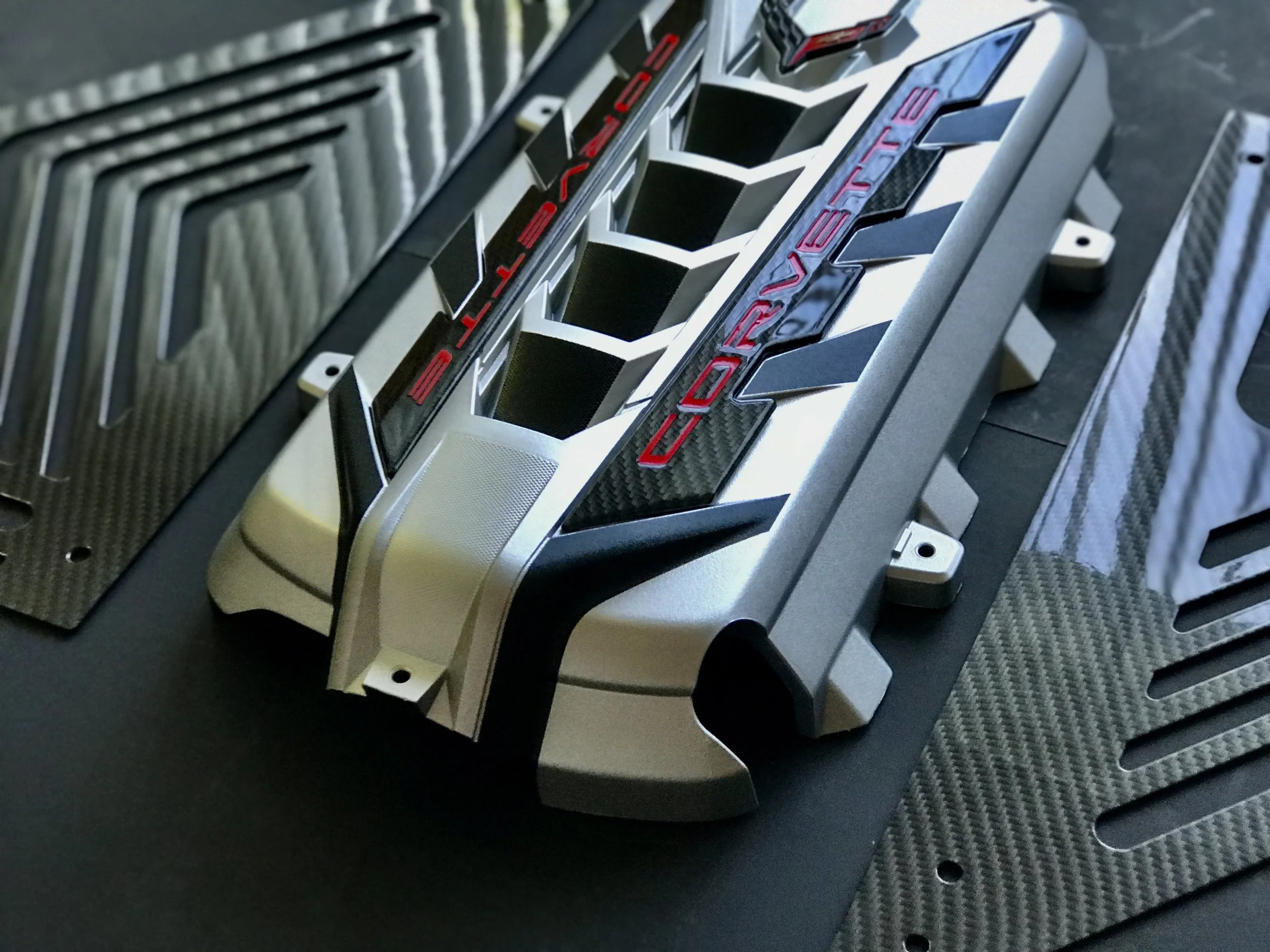 BLADE SILVER CARBON FLASH CARBON FIBER APPEARANCE PACKAGE — RACEREADYPANELS