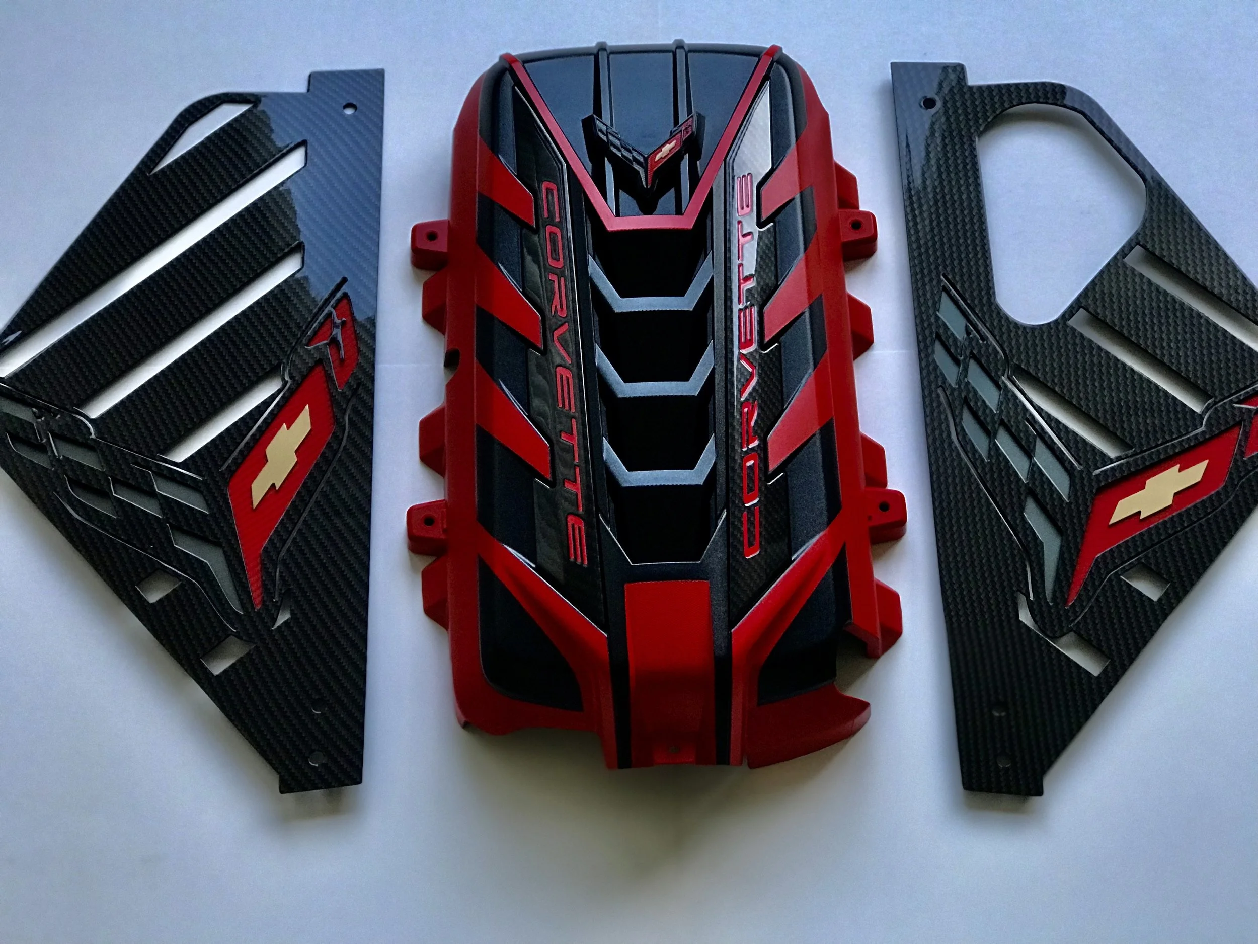 TORCH RED CARBON FLASH CARBON FIBER APPEARANCE PACKAGE — RACEREADYPANELS