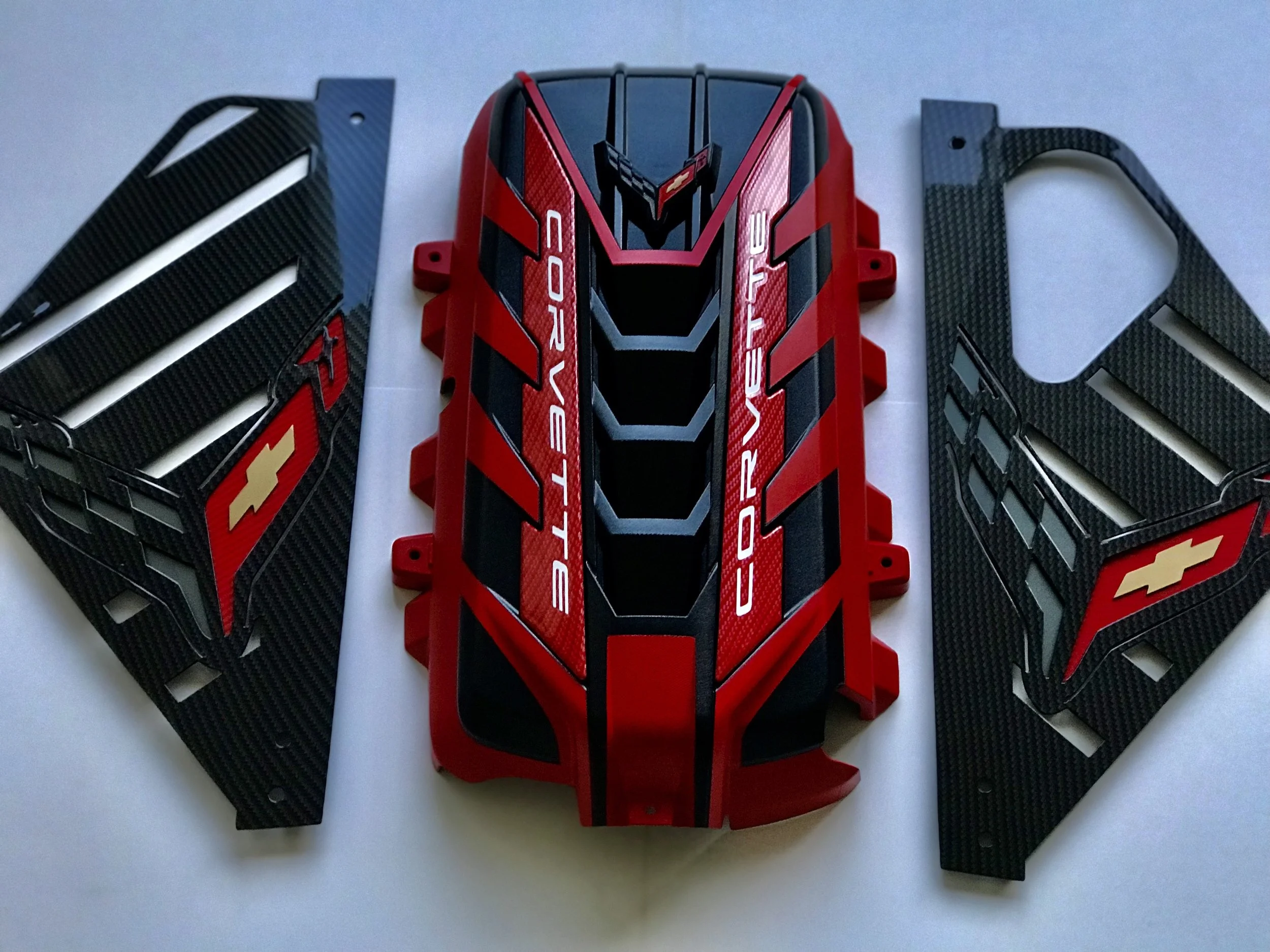 TORCH RED CARBON FLASH CARBON FIBER APPEARANCE PACKAGE — RACEREADYPANELS
