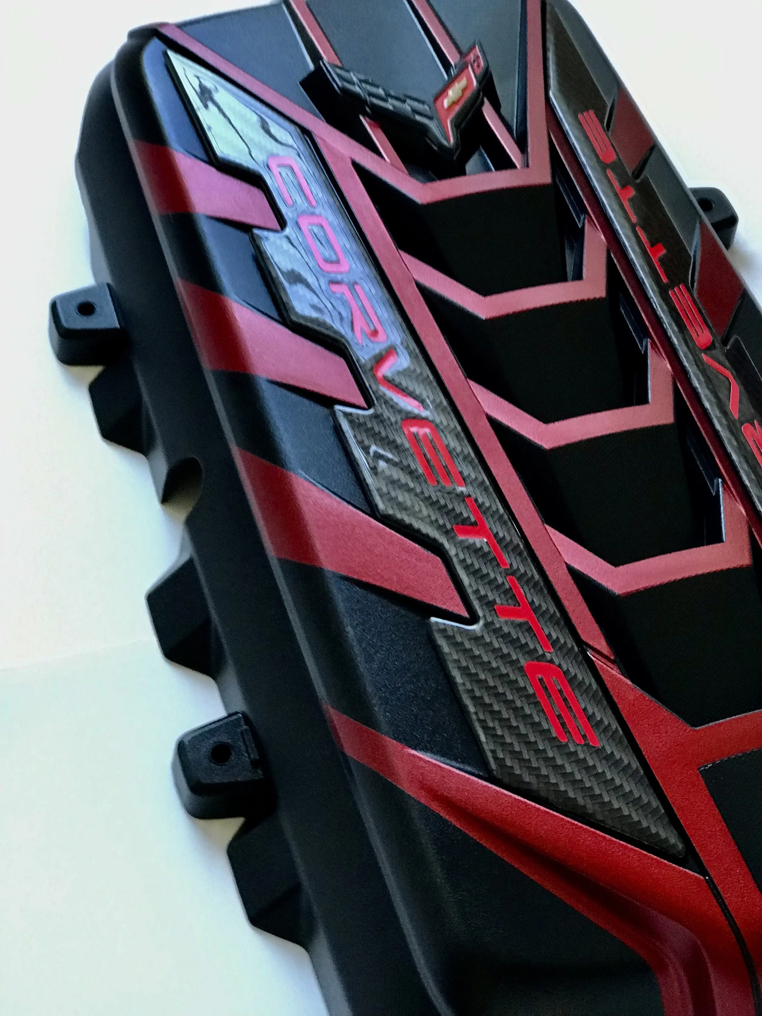 EDGE RED CARBON FLASH CARBON FIBER RAILS — RACEREADYPANELS
