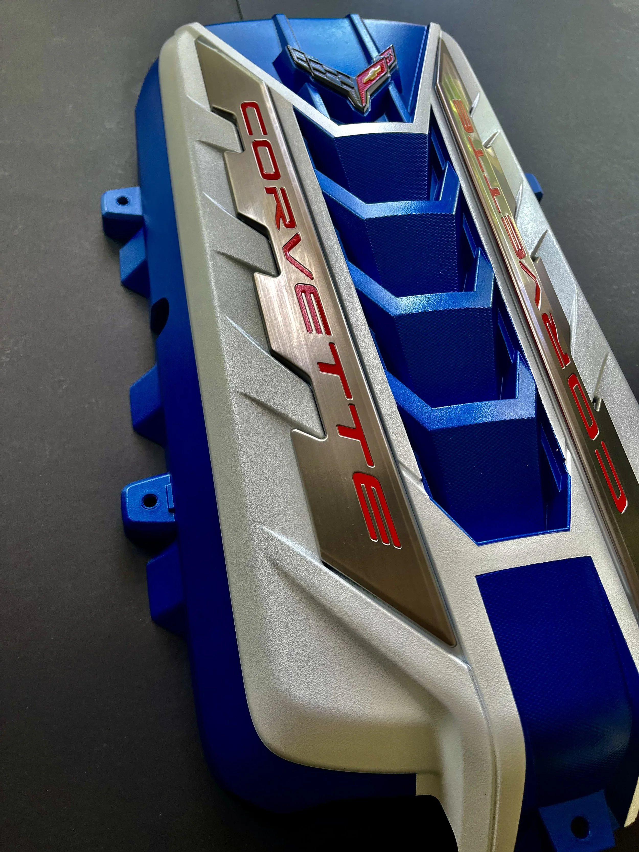 RIPTIDE BLUE ARCTIC WHITE OEM RAILS — RACEREADYPANELS