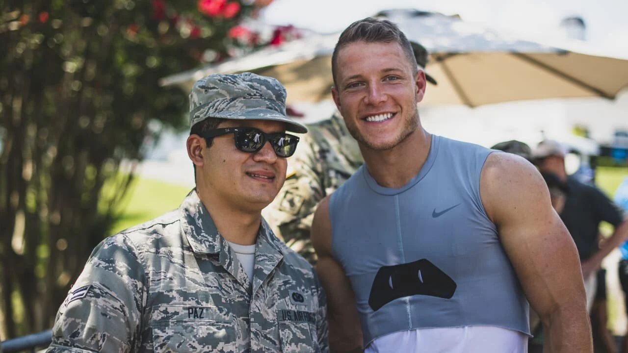 23 and Troops — Christian McCaffrey Foundation