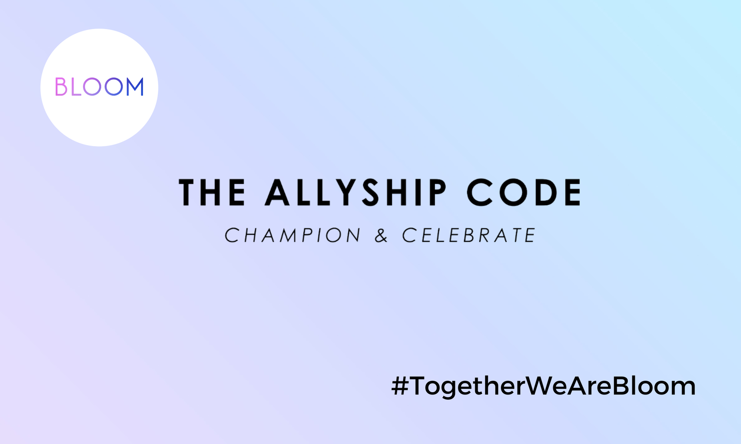 Bloom UK | OUR INITIATIVES — Bloom