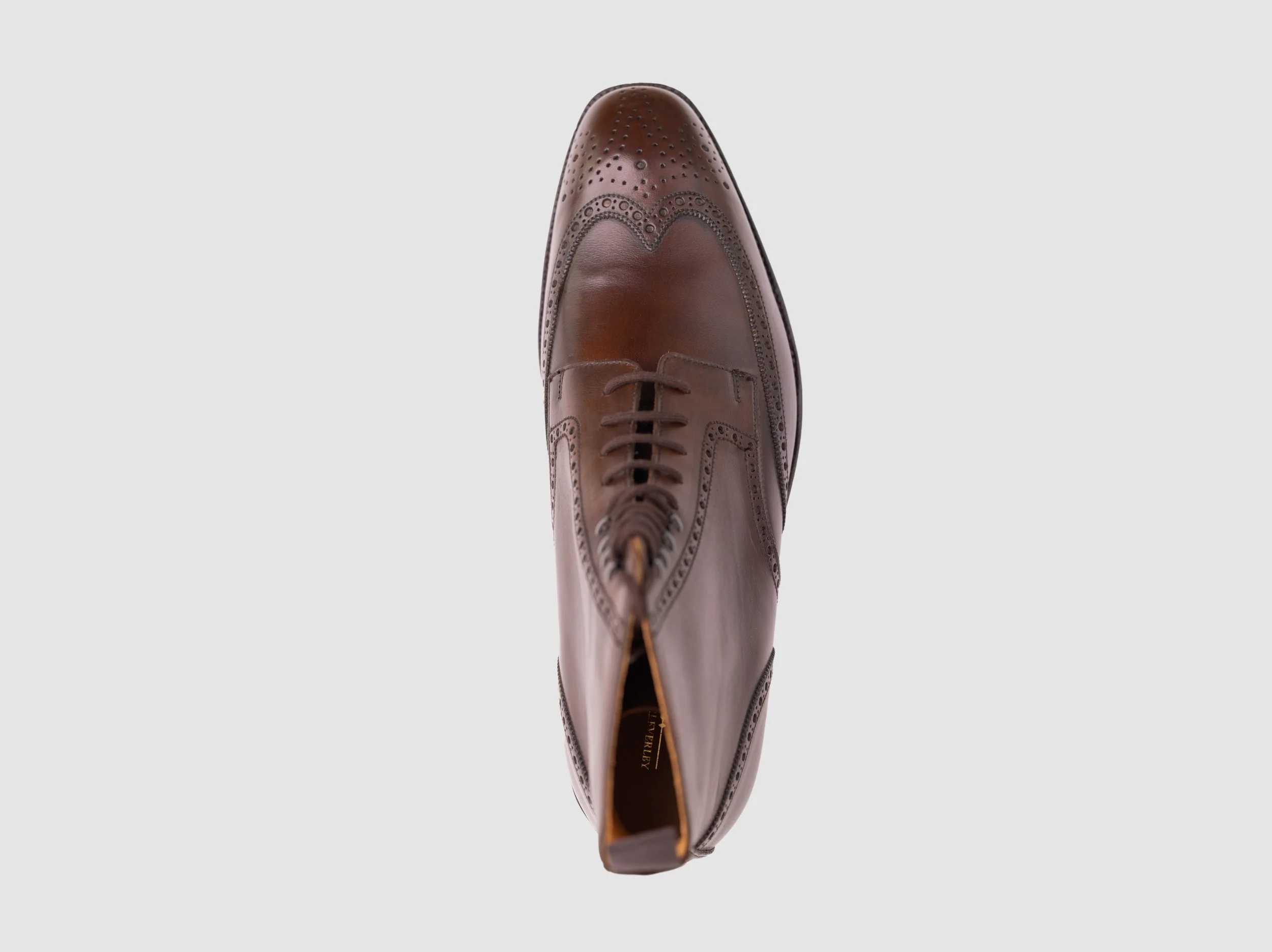 Bryan in Dark Brown Burnished Calf — George Cleverley