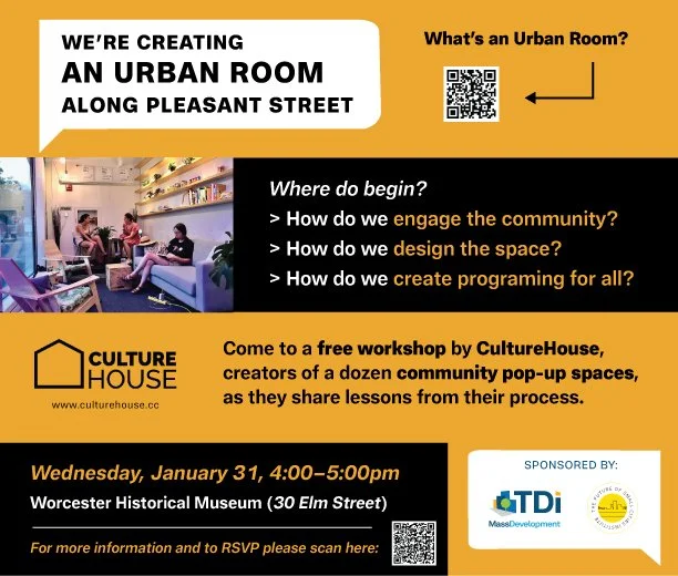 Urban Room Workshop with CultureHouse — Future of Small Cities Institute