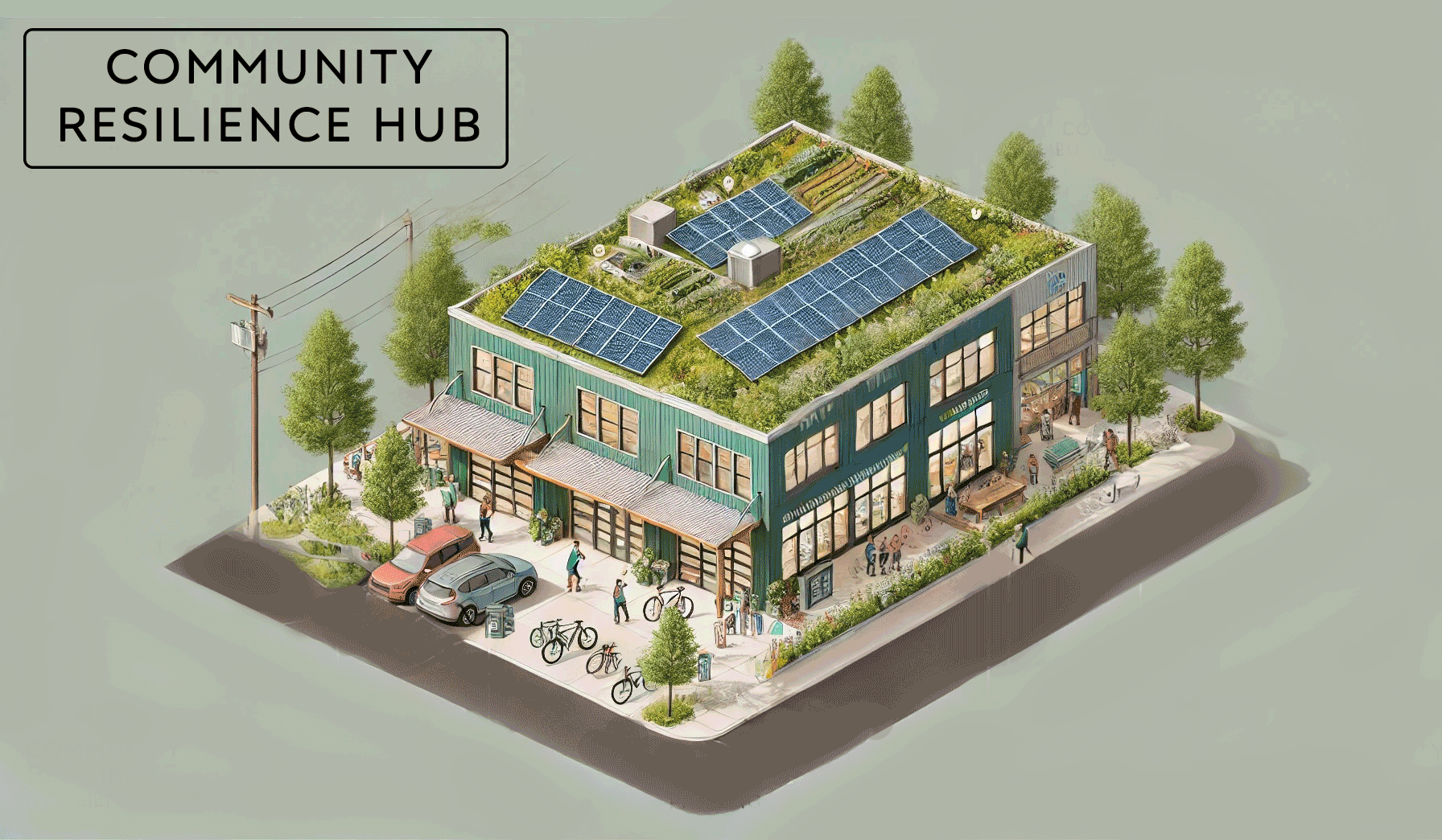 What is a Community Resilience Hub? — Future of Small Cities Institute