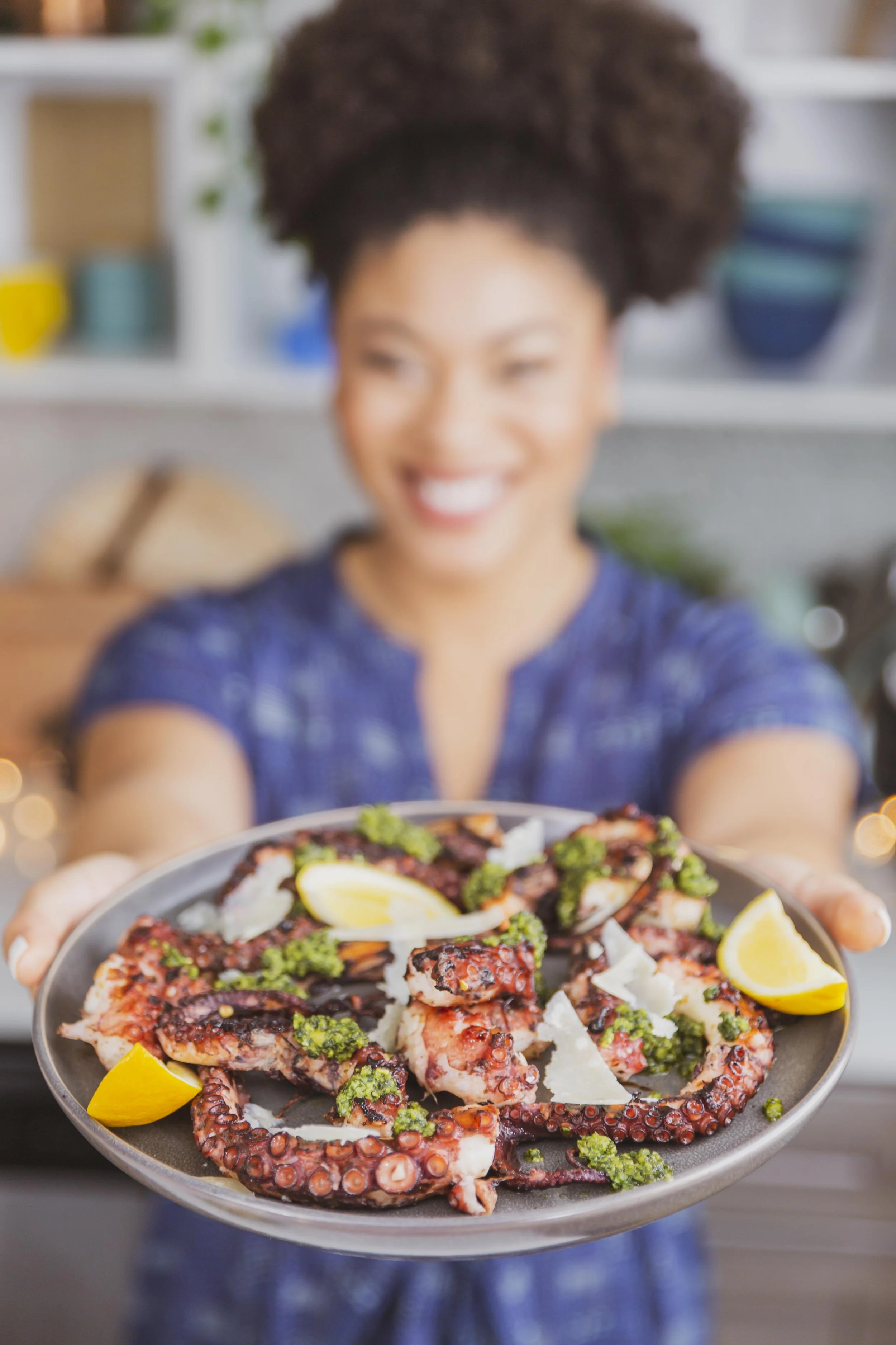 Grilled Octopus — Kalisa Marie