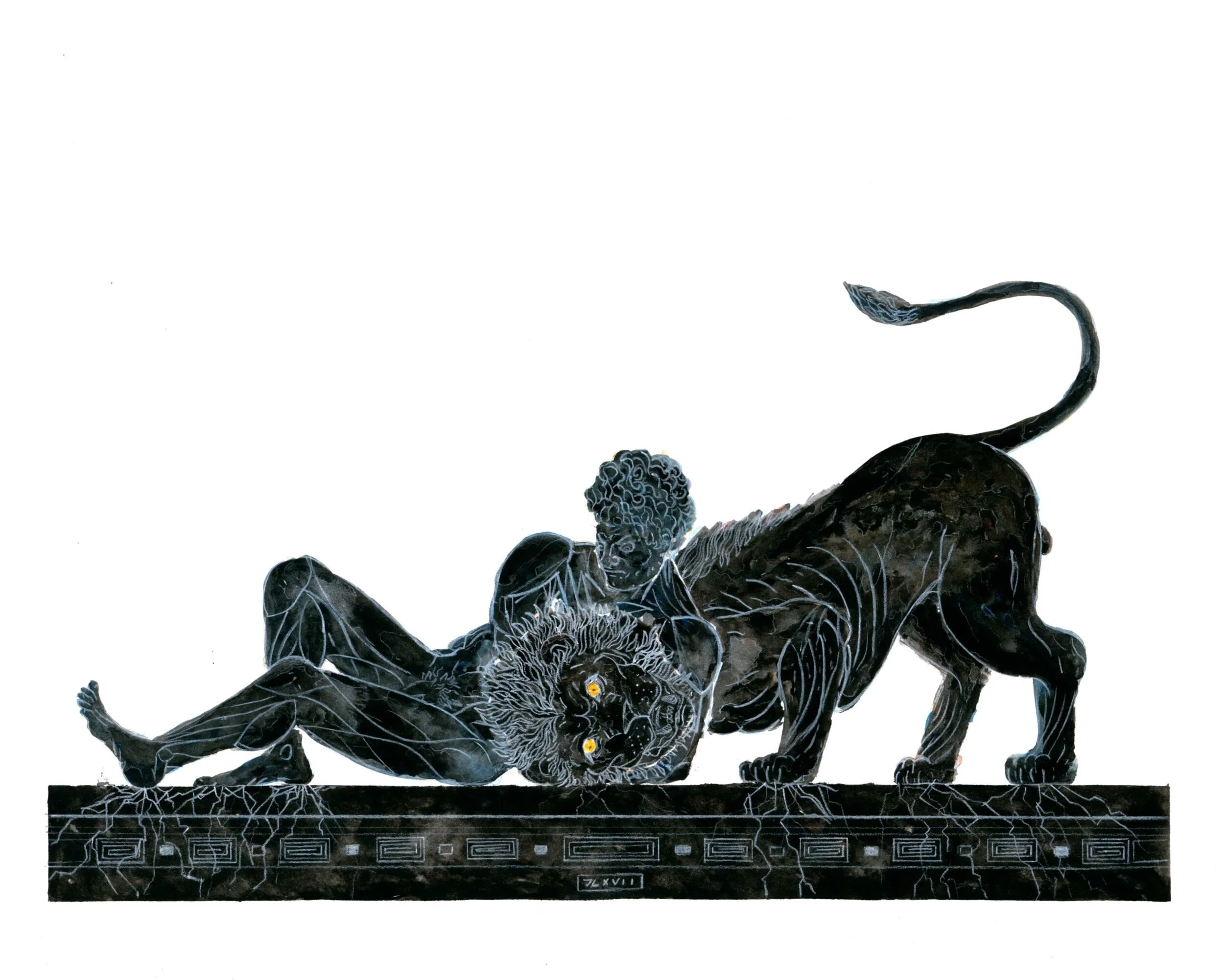 Nemean Lion Drawing