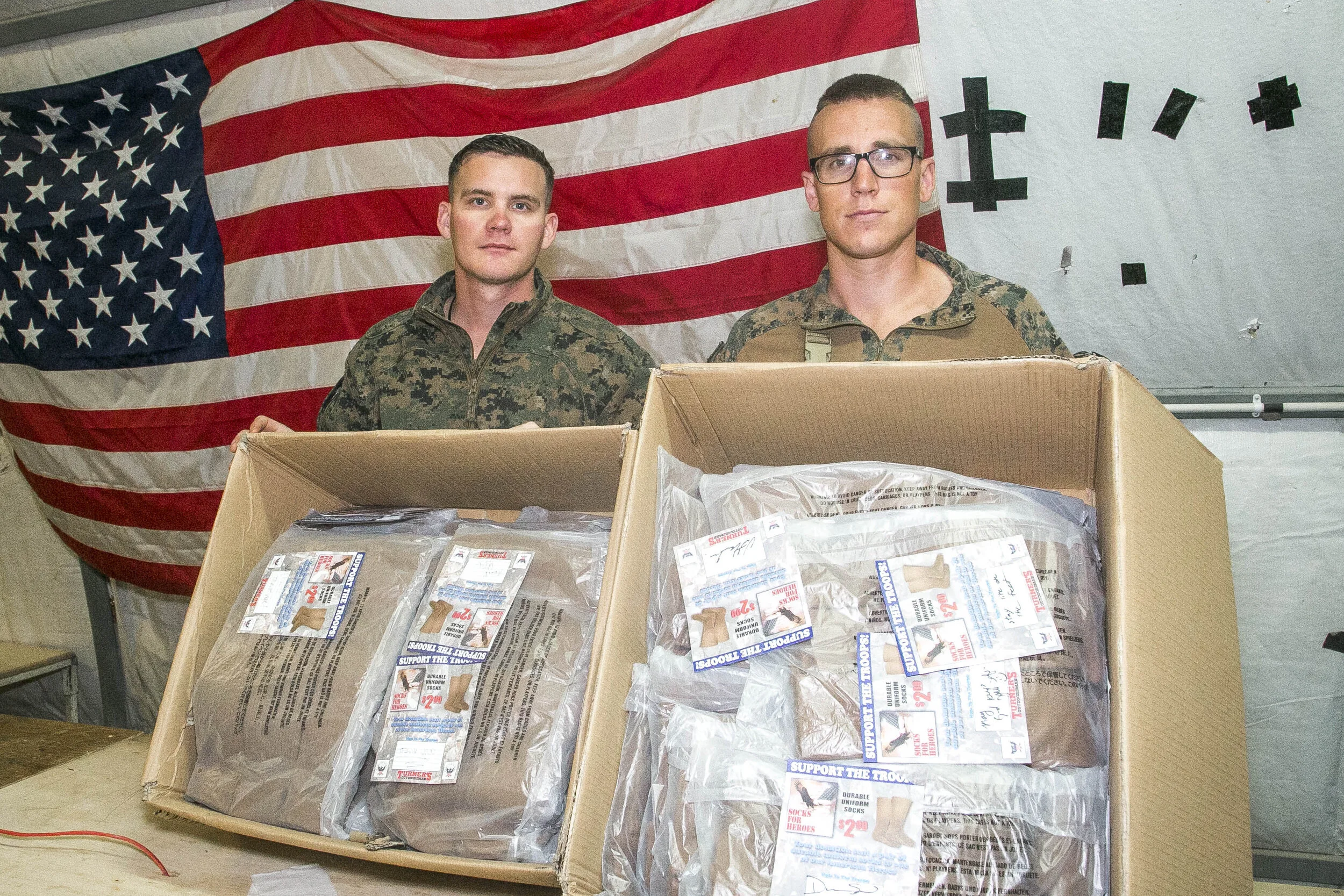 Socks For Heroes provides bulk socks and other supplies to American ...