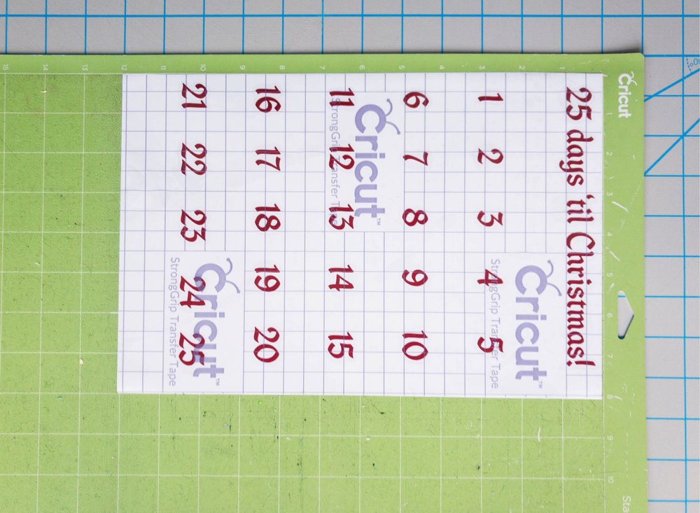 Christmas Cookie Sheet Calendar — Let's Make A Home