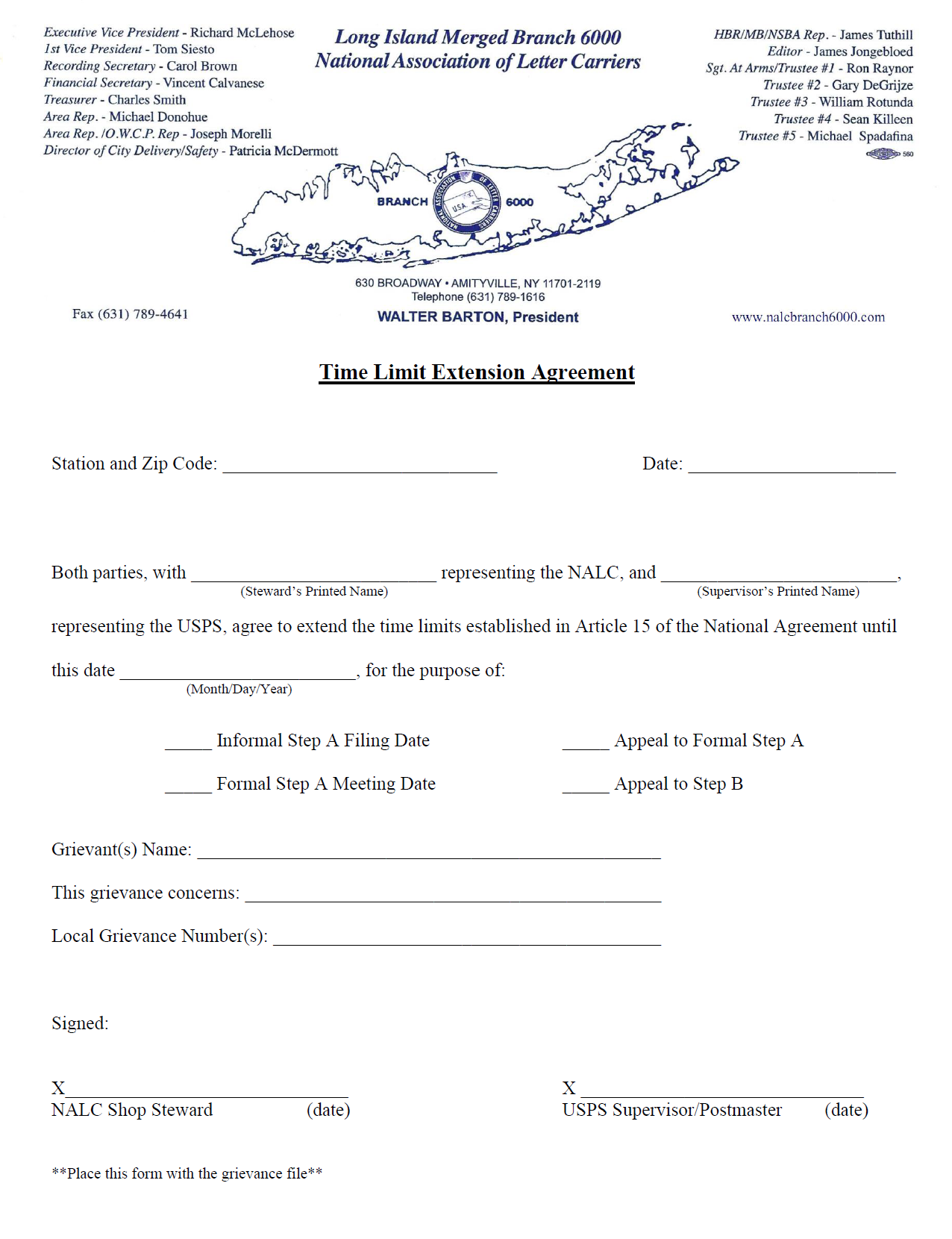 Steward Resources — Long Island Merged Branch 6000 National Association ...