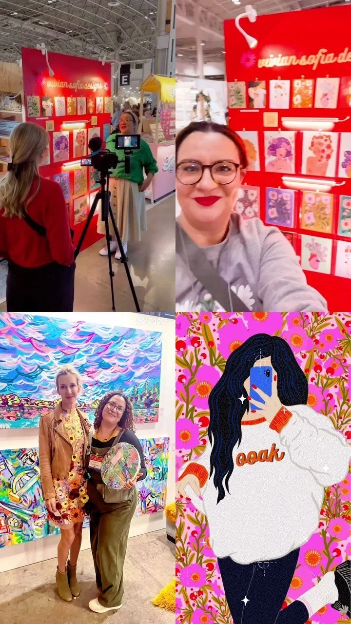 Vivian Sofia Designs - Floral Paintings and Illustrated Ceramics