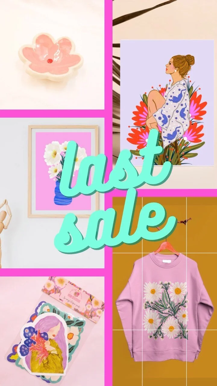 Vivian Sofia Designs - Floral Paintings and Illustrated Ceramics