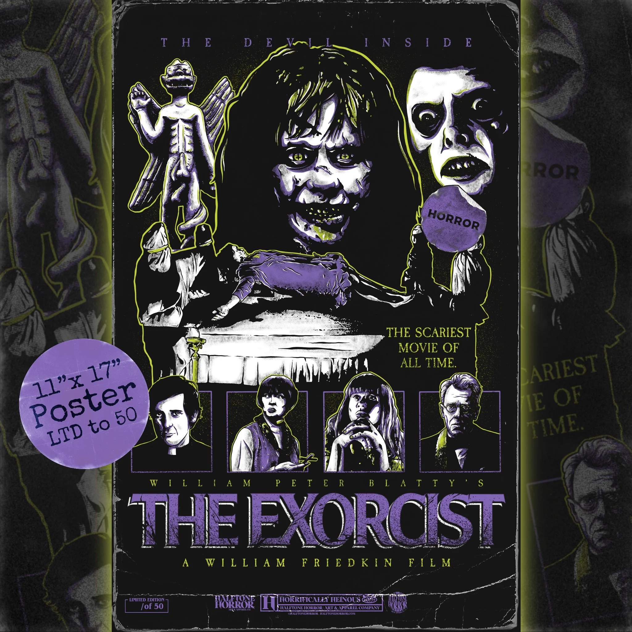 Halftone Horror | Art & Apparel Co.