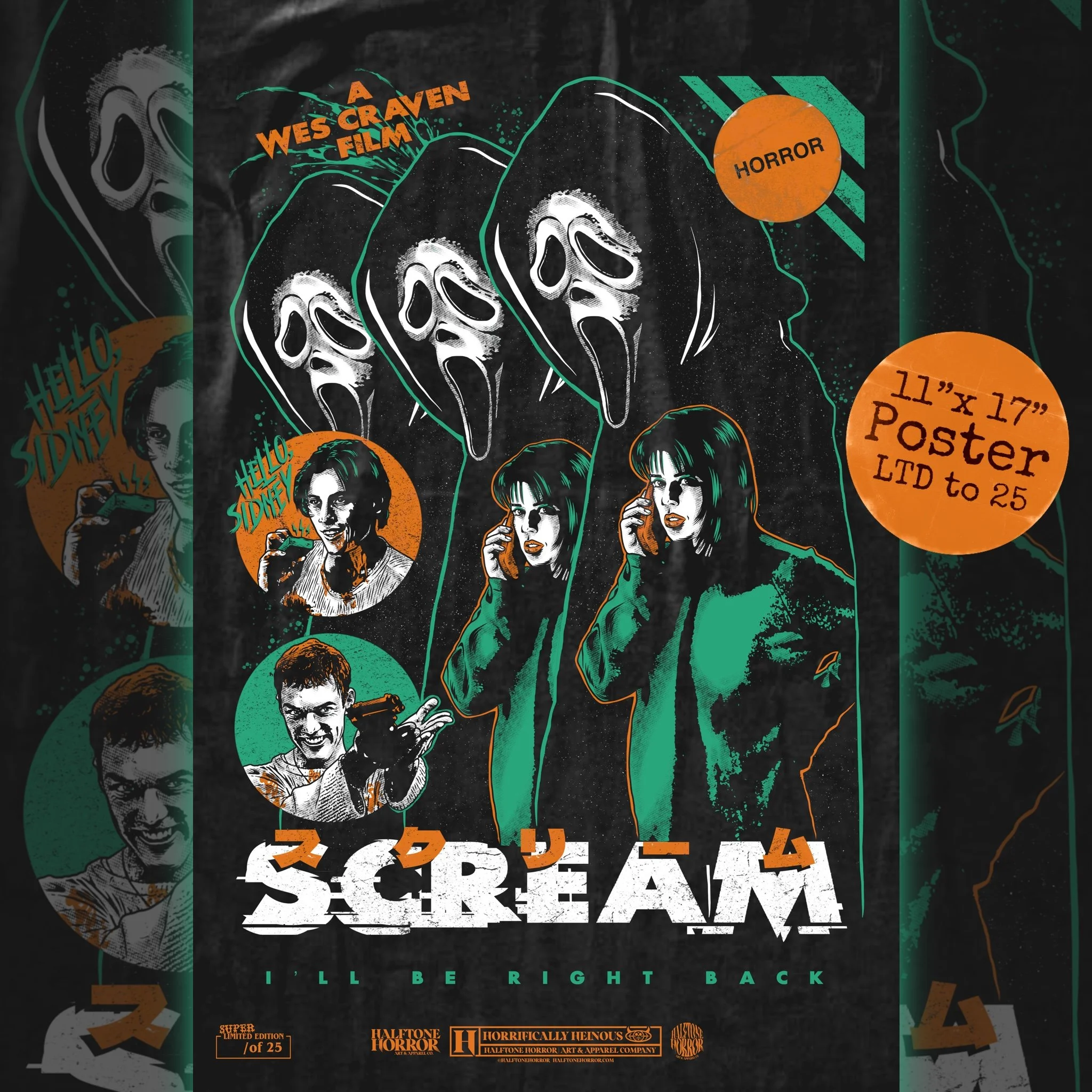 Halftone Horror | Art & Apparel Co.