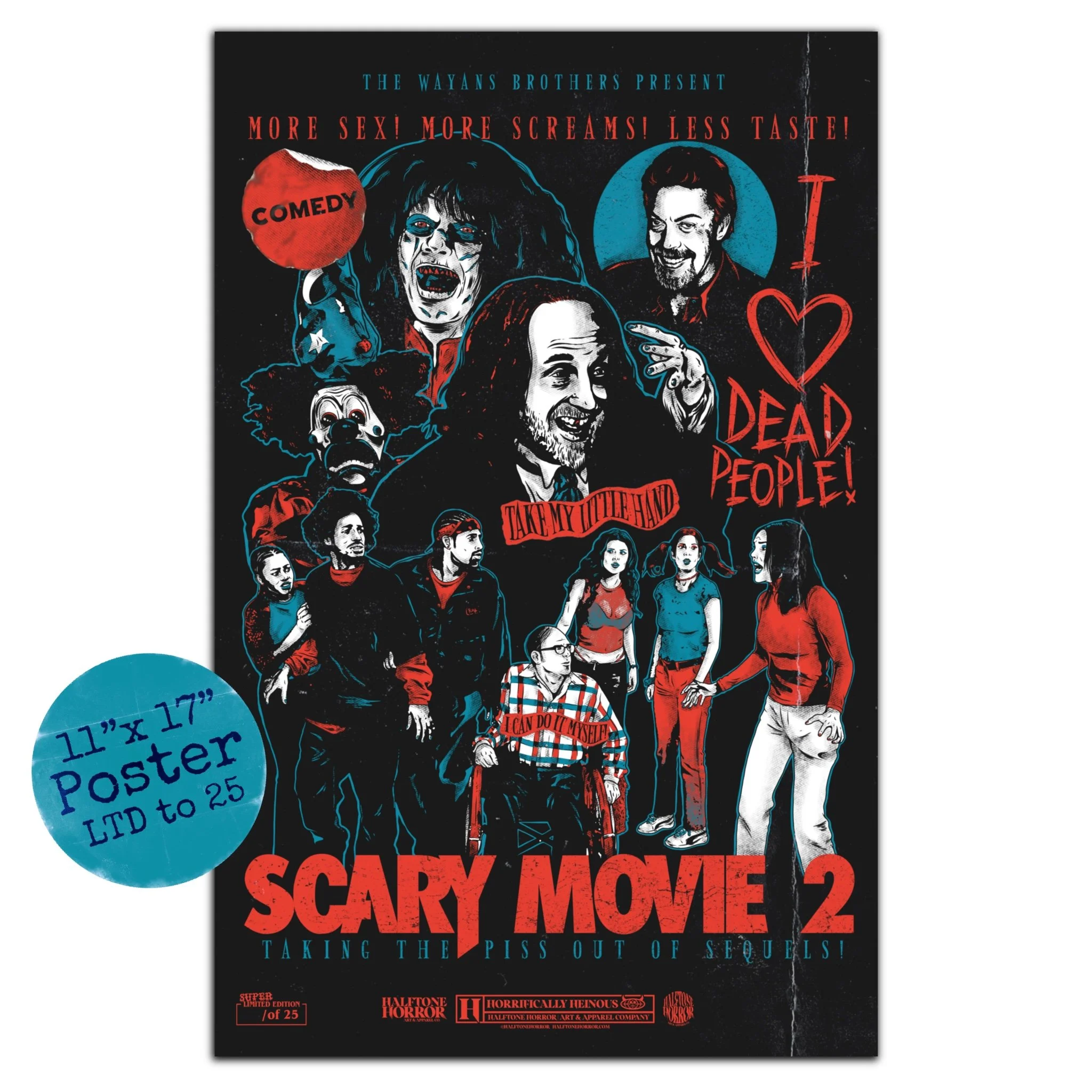 Child's Play (1988) 11"x17" Poster — Halftone Horror | Art & Apparel Co.