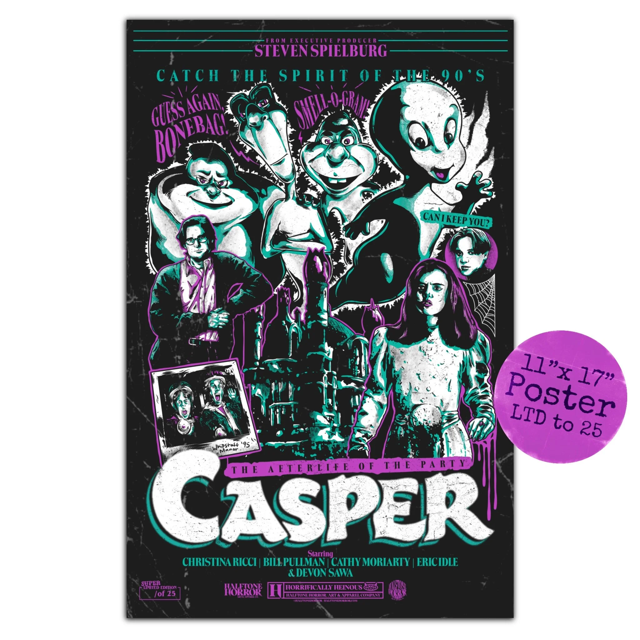 I'd Rather Be Reading Goosebumps 8"x10" Art Print — Halftone Horror | Art & Apparel Co.