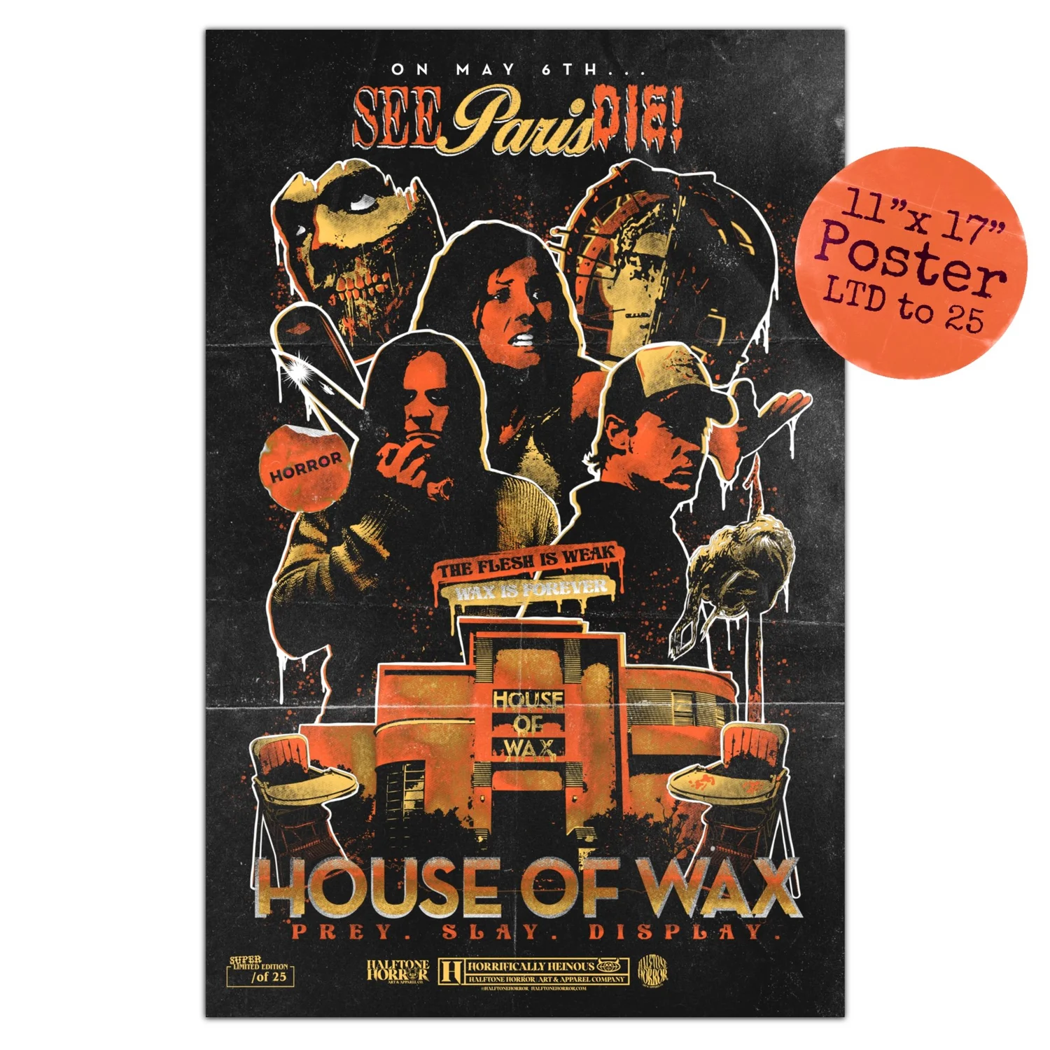 Batman Returns 11"x 17" Poster — Halftone Horror | Art & Apparel Co.