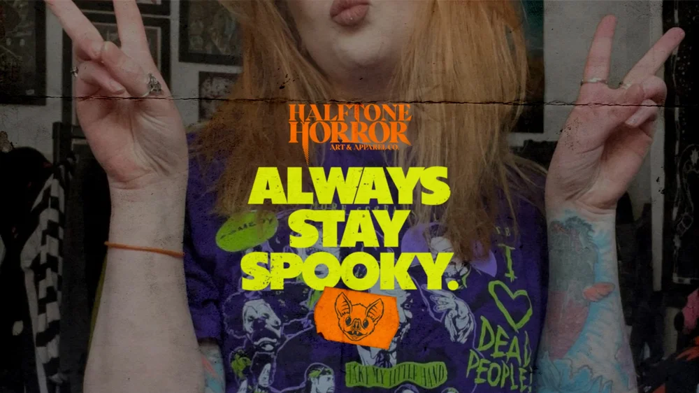 Halftone Horror | Art & Apparel Co.