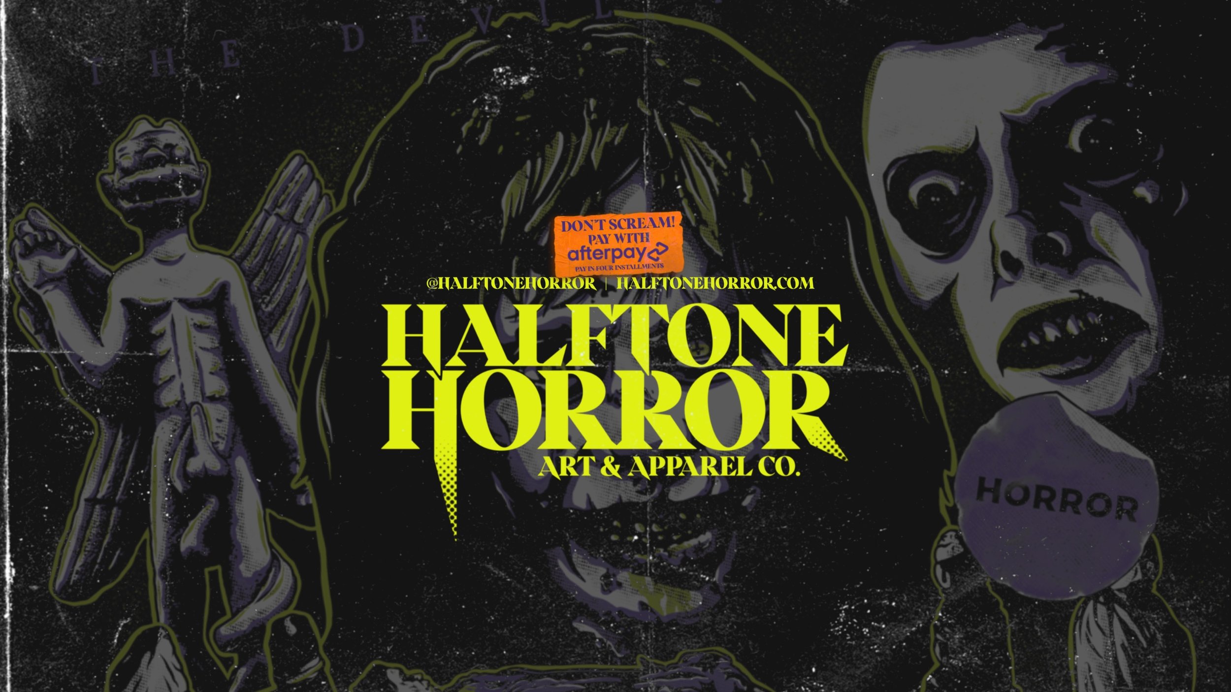 Halftone Horror | Art & Apparel Co.