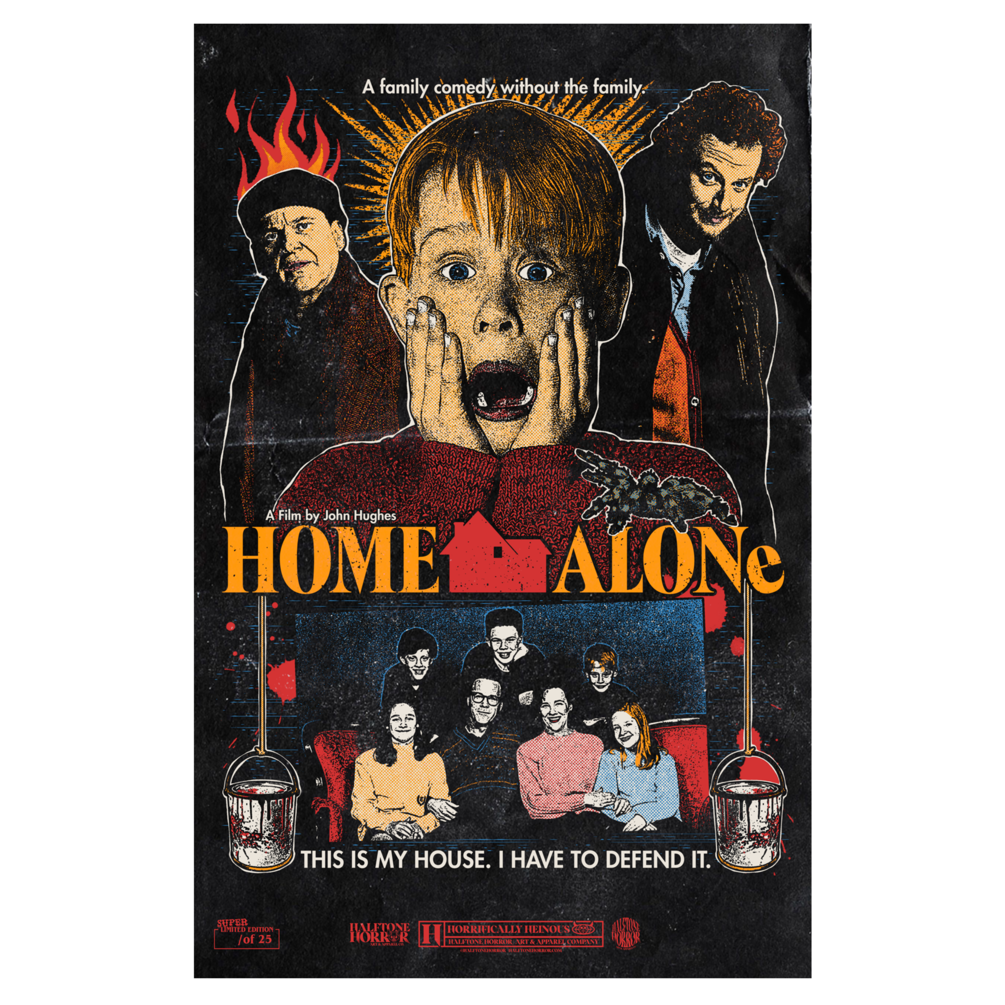 Halftone Horror | Art & Apparel Co.