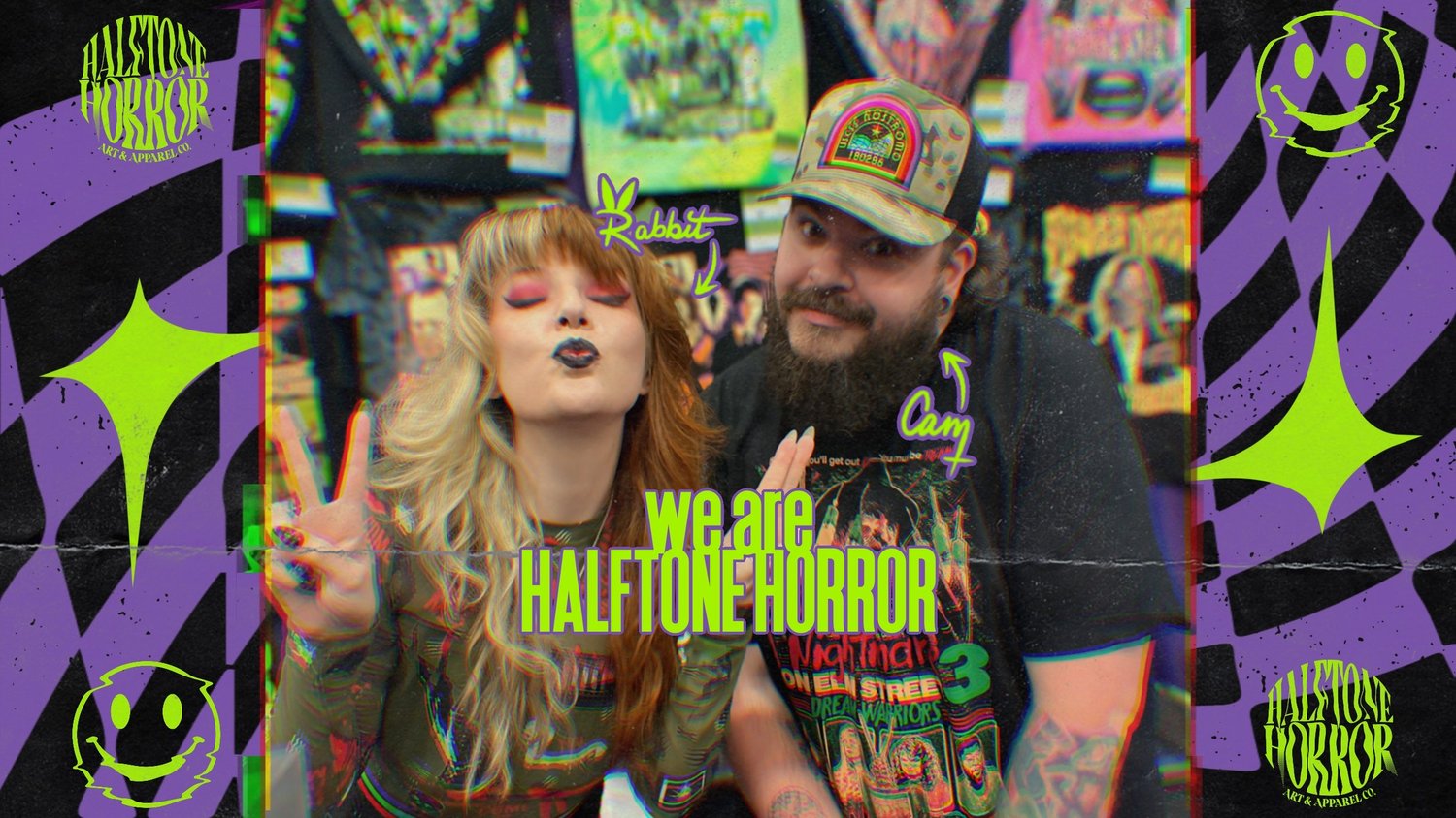 Halftone Horror | Art & Apparel Co.