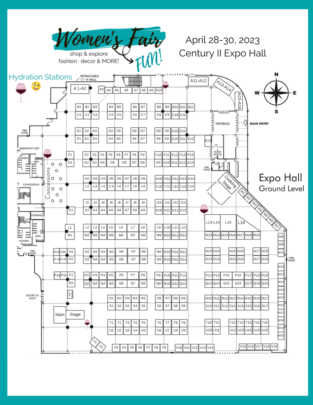 Floor Plan and Exhibitors | Discover Exhibitors & Plan Your Visit — Women's Fair