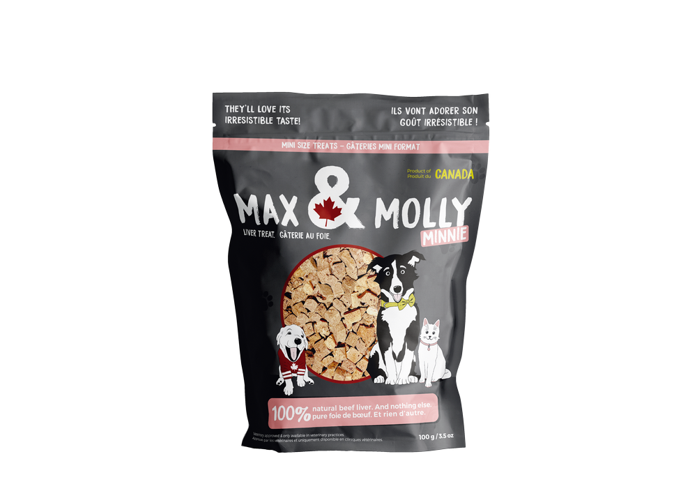 Max & Molly MINNIE Beef Liver Treats — AVENTIX