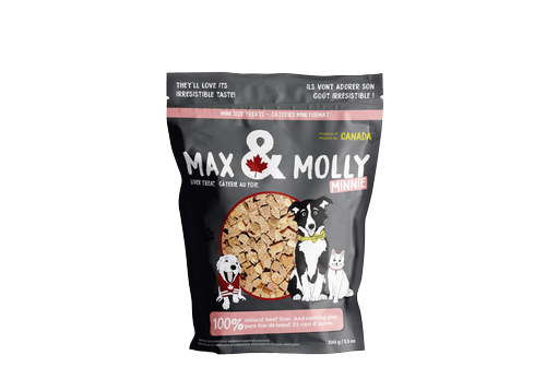 Max & Molly MINNIE Beef Liver Treats — AVENTIX