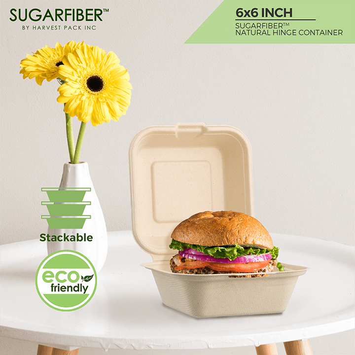 Disposable Compostable Food Packaging Takeout Containers in Arcadia ...