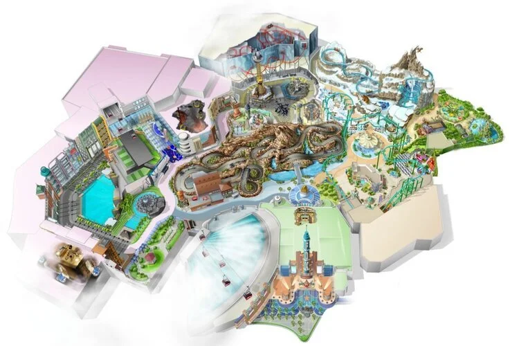 Genting SkyWorlds Theme Park Progress 2017-2021