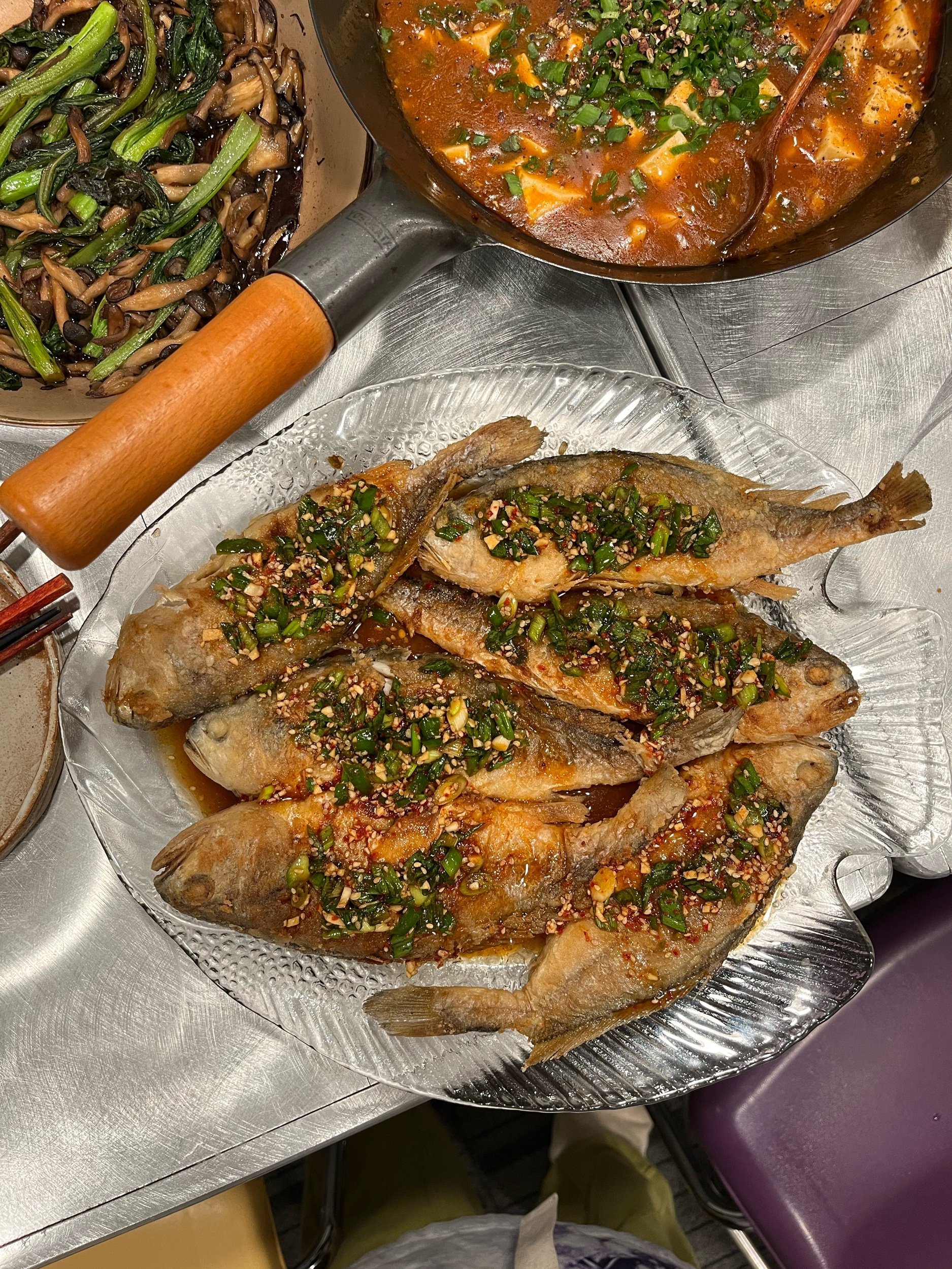 korean fried whole fish - everything alex.