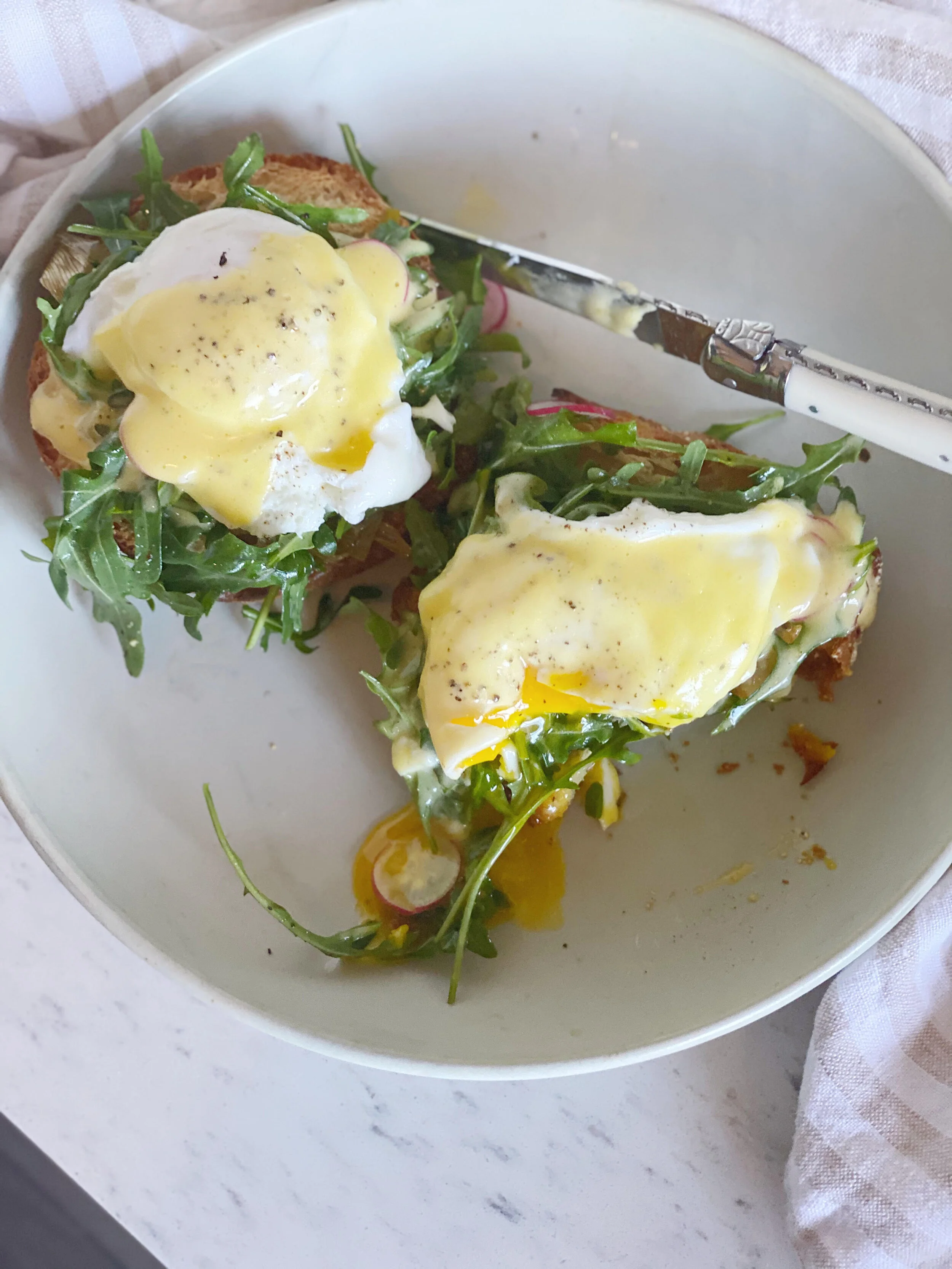 Springtime Farmer’s Market Eggs Benedict — Kendall Andronico