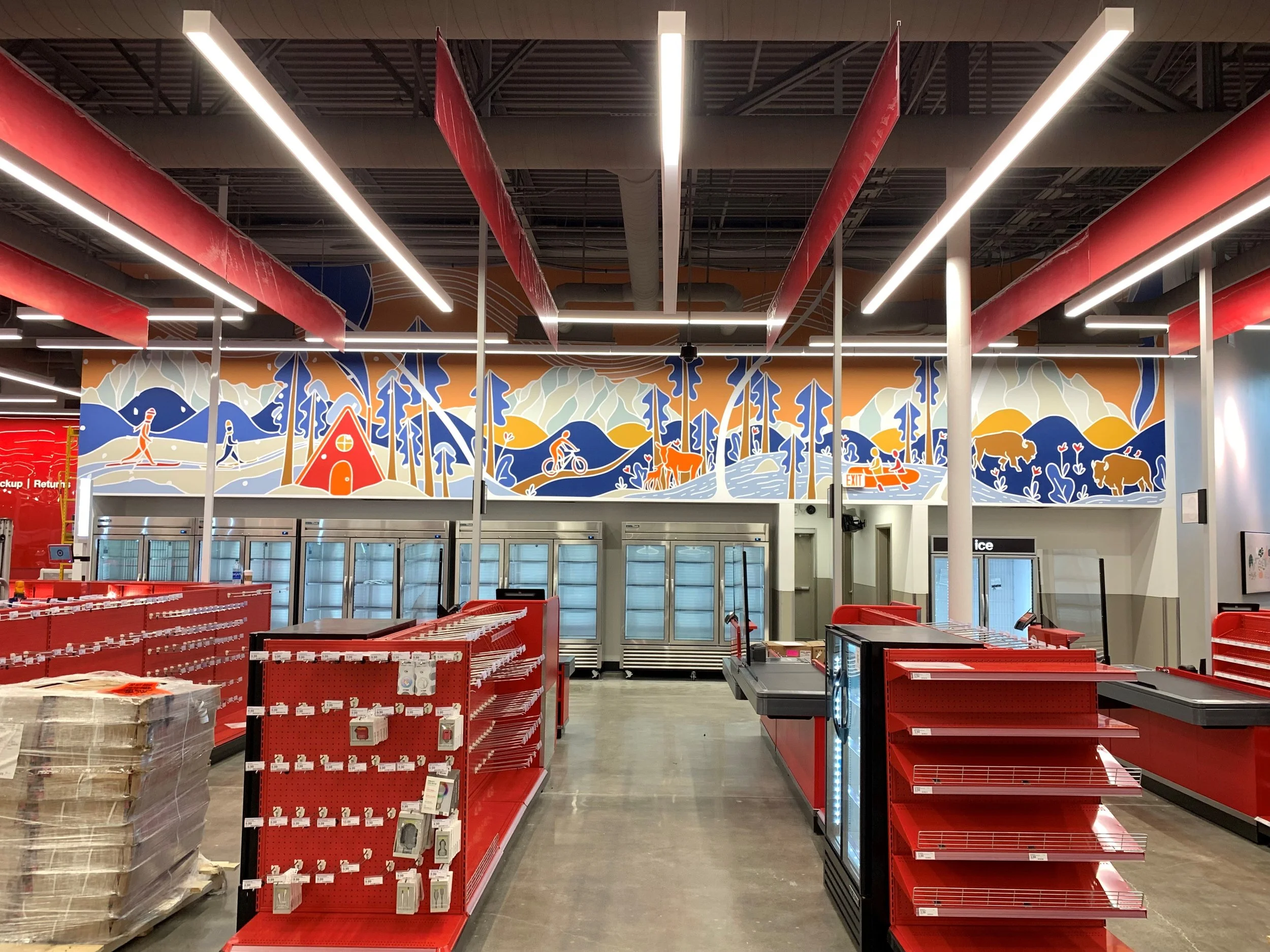 Target Mural — Kika Macfarlane