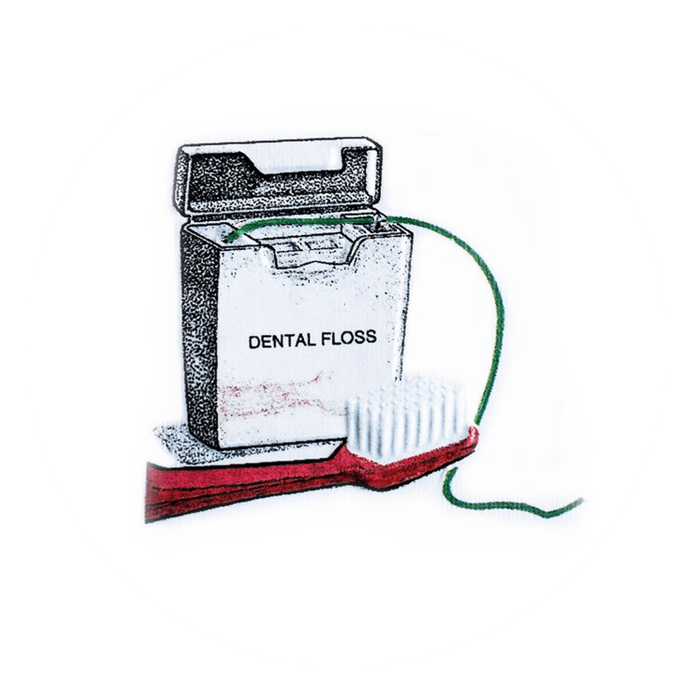 Dental Floss Drawing