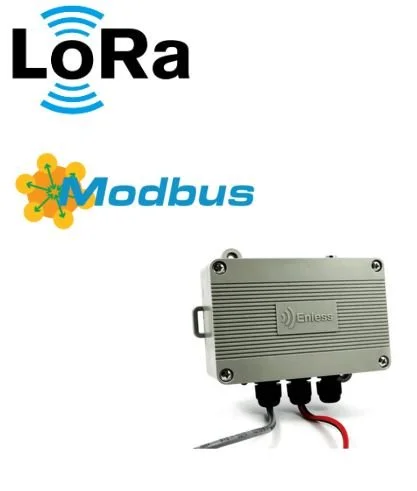 500-302 Enless Wireless Modbus receiver LoRa – IP and RTU RS485 / RS232 ...