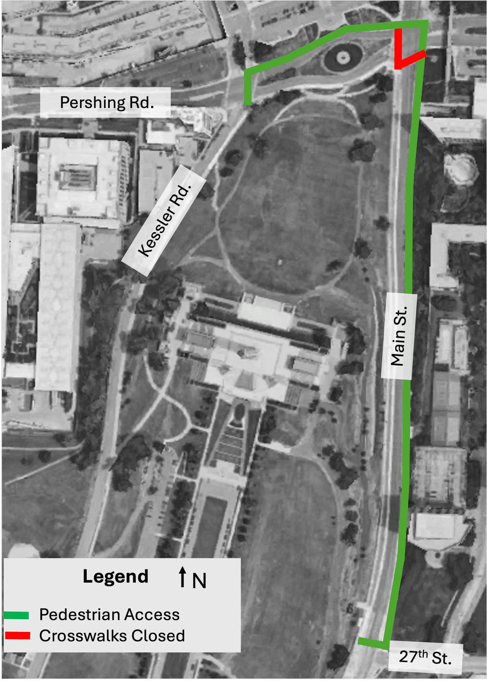 🚧 Traffic Changes Ahead: Pershing Road 🚧 — Build KC Streetcar