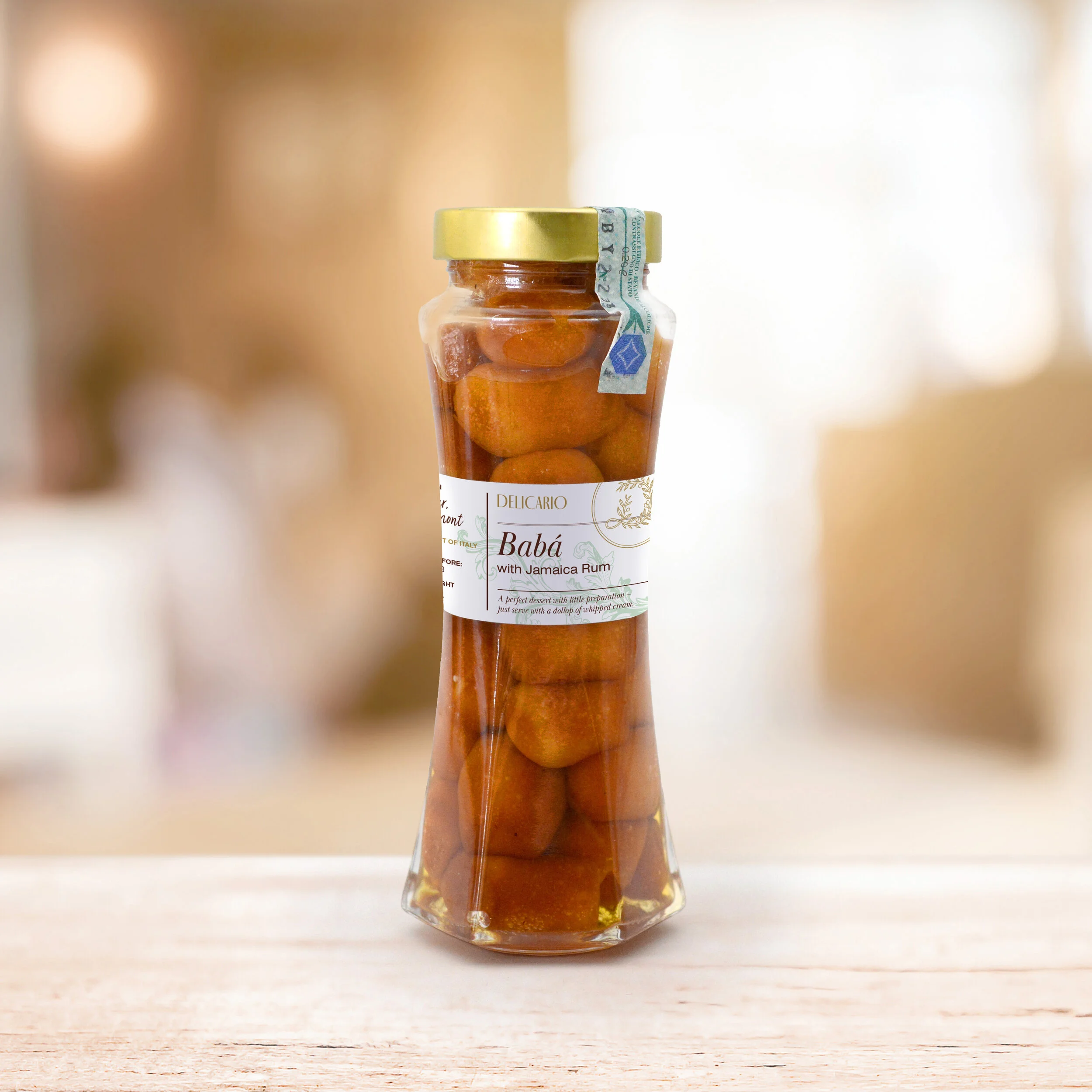 Delicario Babà in a Jar with Chocolate — Delicario