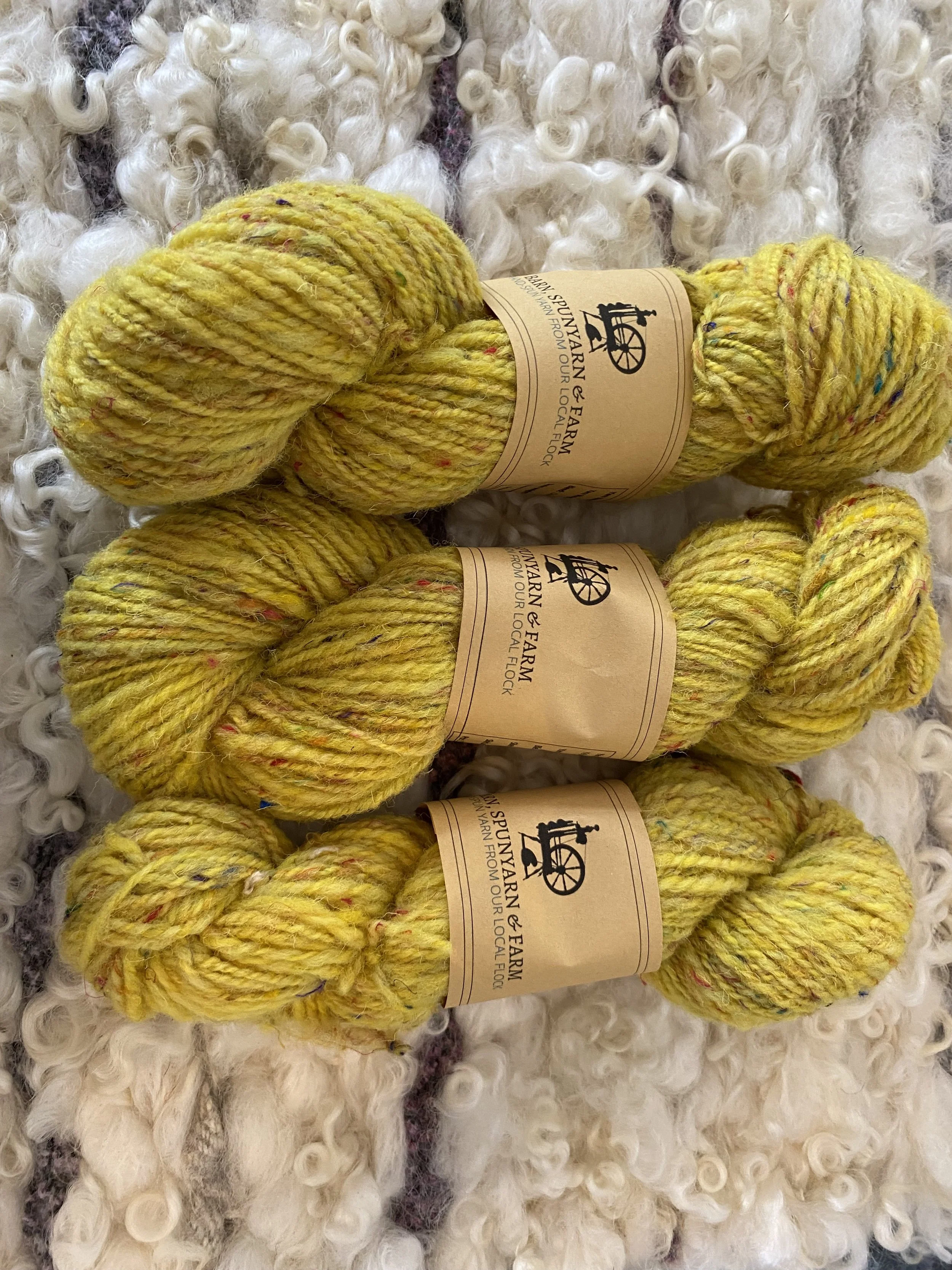 Hand-Spun Yarns — Barn SpunYarn & Farm