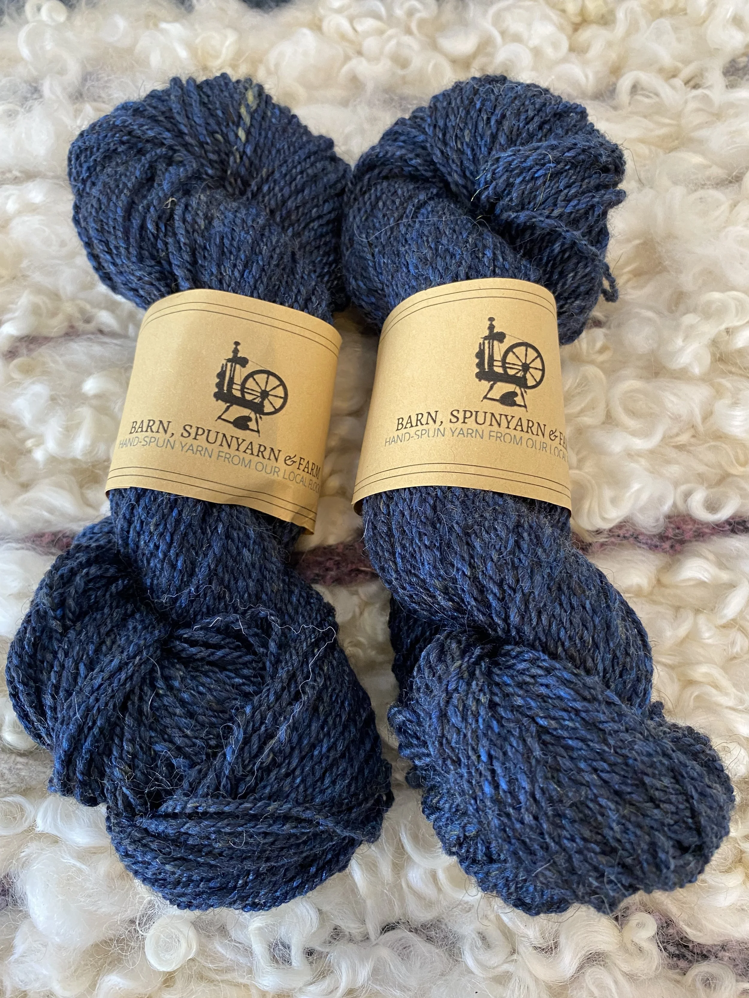 Hand-Spun Yarns — Barn SpunYarn & Farm