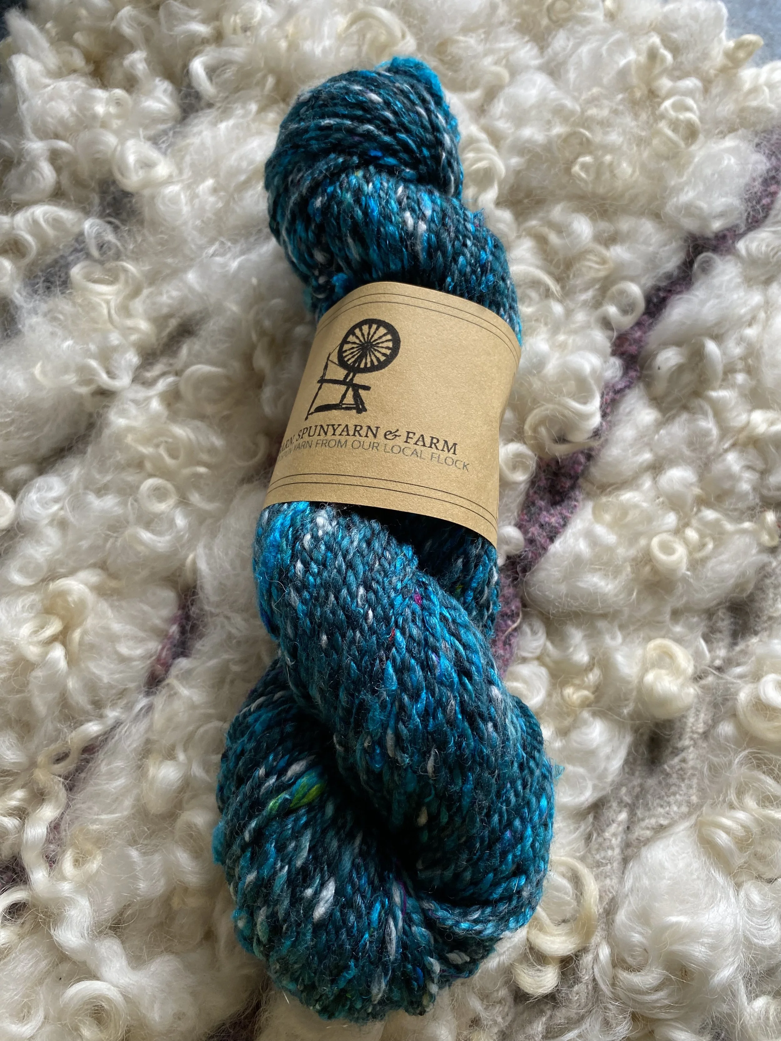 Hand-Spun Yarns — Barn SpunYarn & Farm