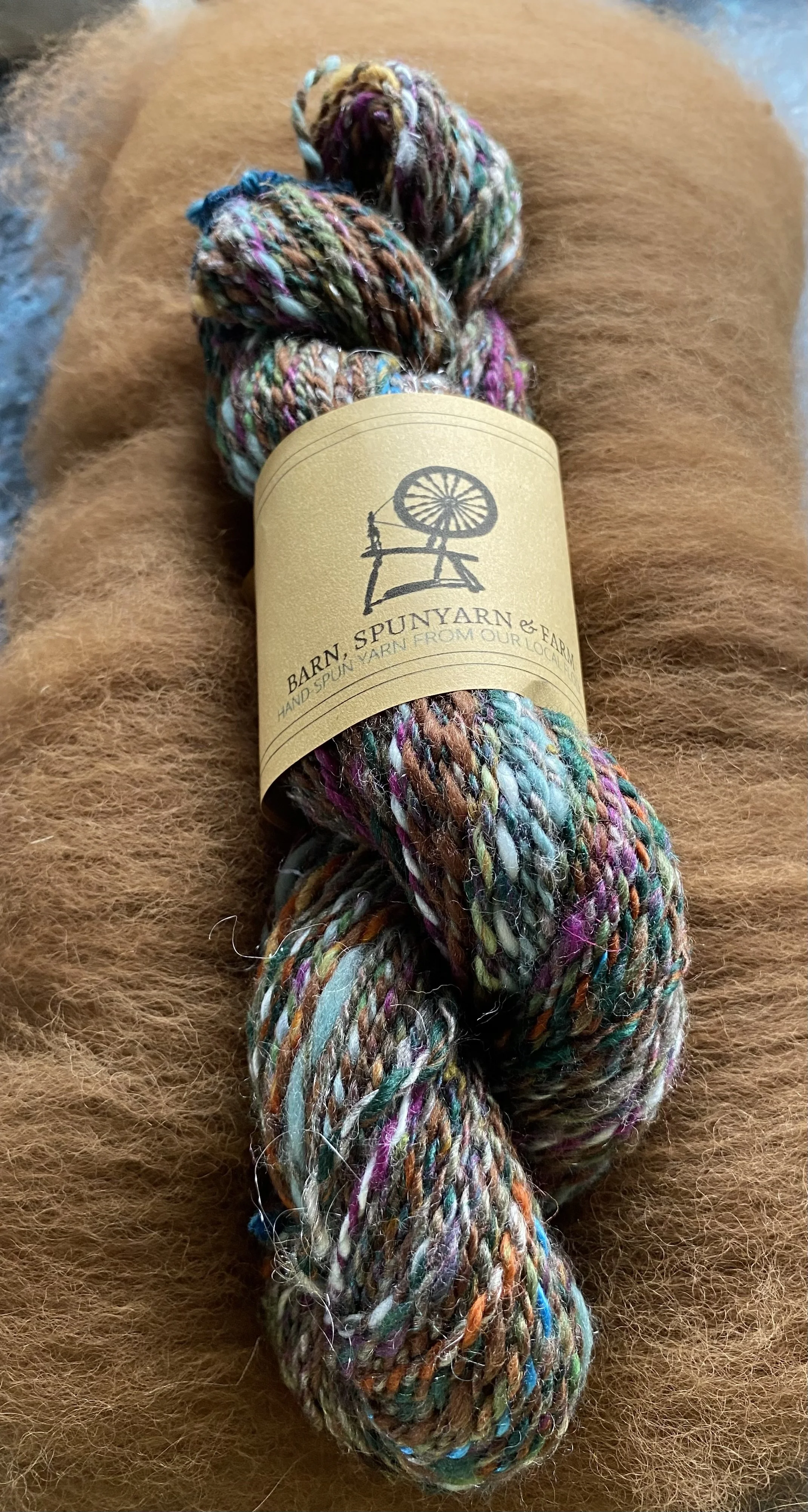 Hand-Spun Yarns — Barn SpunYarn & Farm