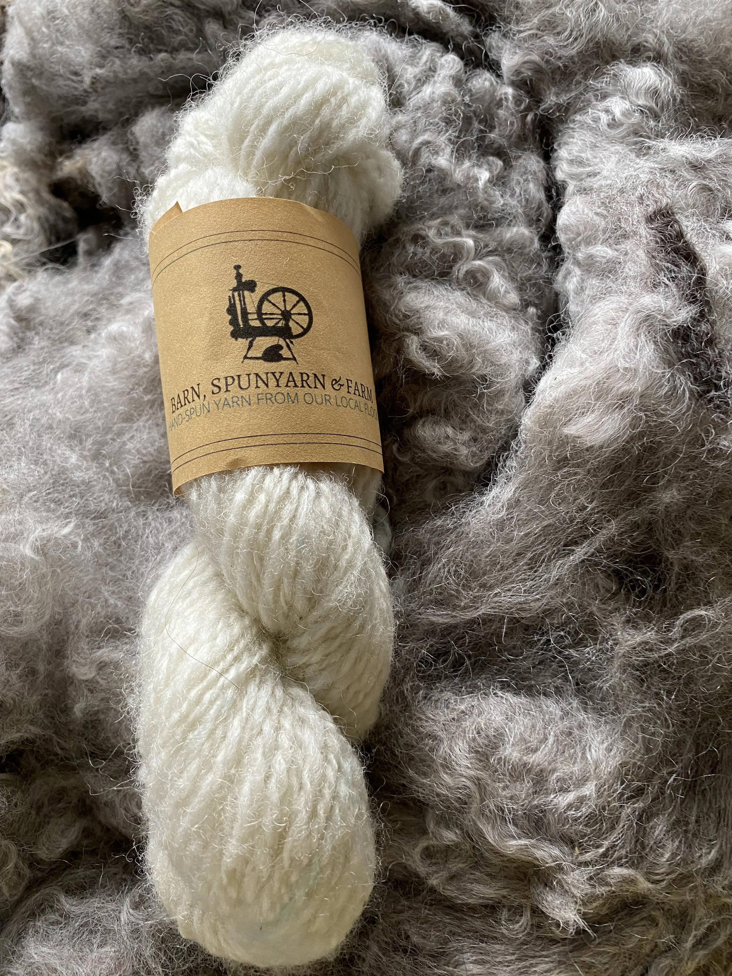 Hand-Spun Yarns — Barn SpunYarn & Farm