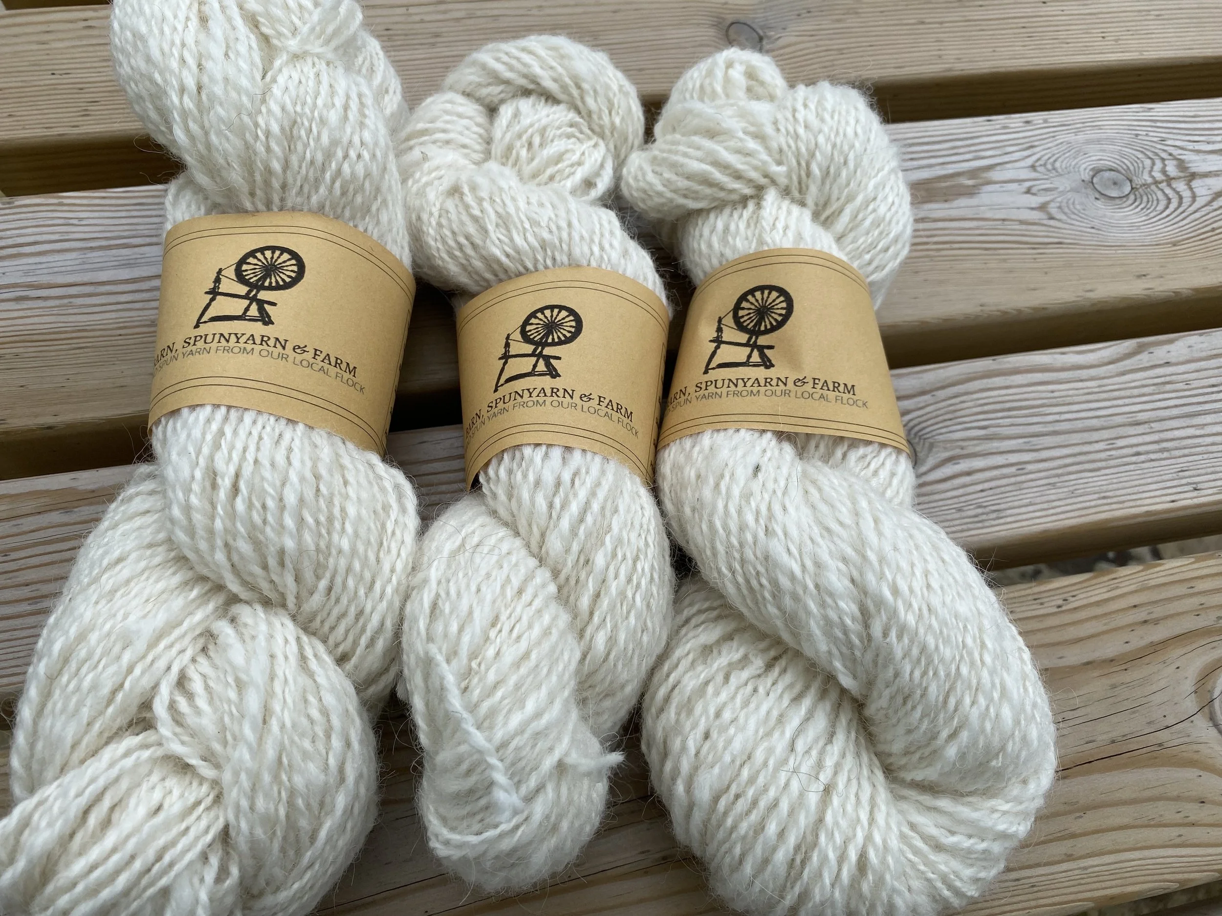 Hand-Spun Yarns — Barn SpunYarn & Farm