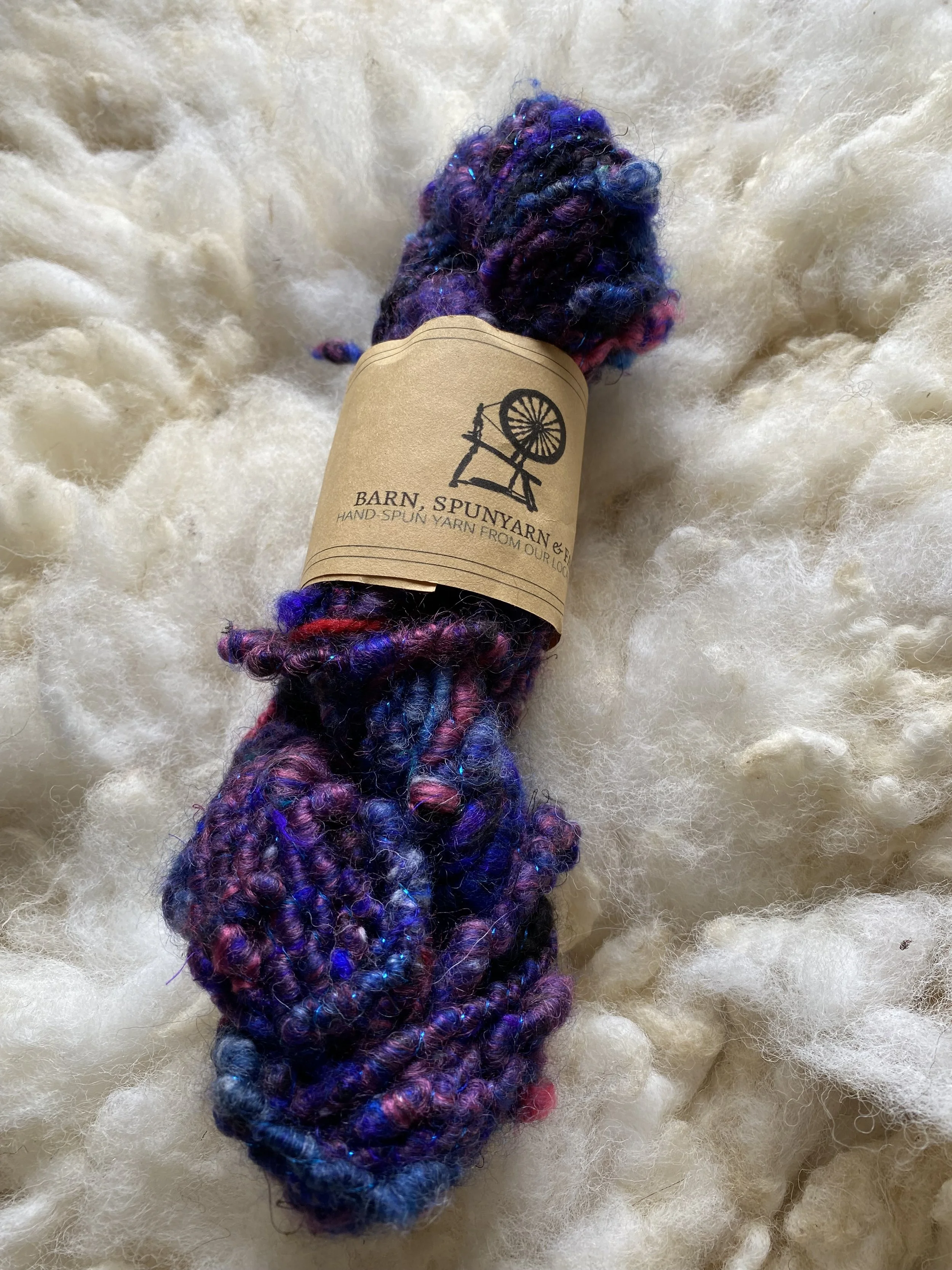Hand-Spun Yarns — Barn SpunYarn & Farm