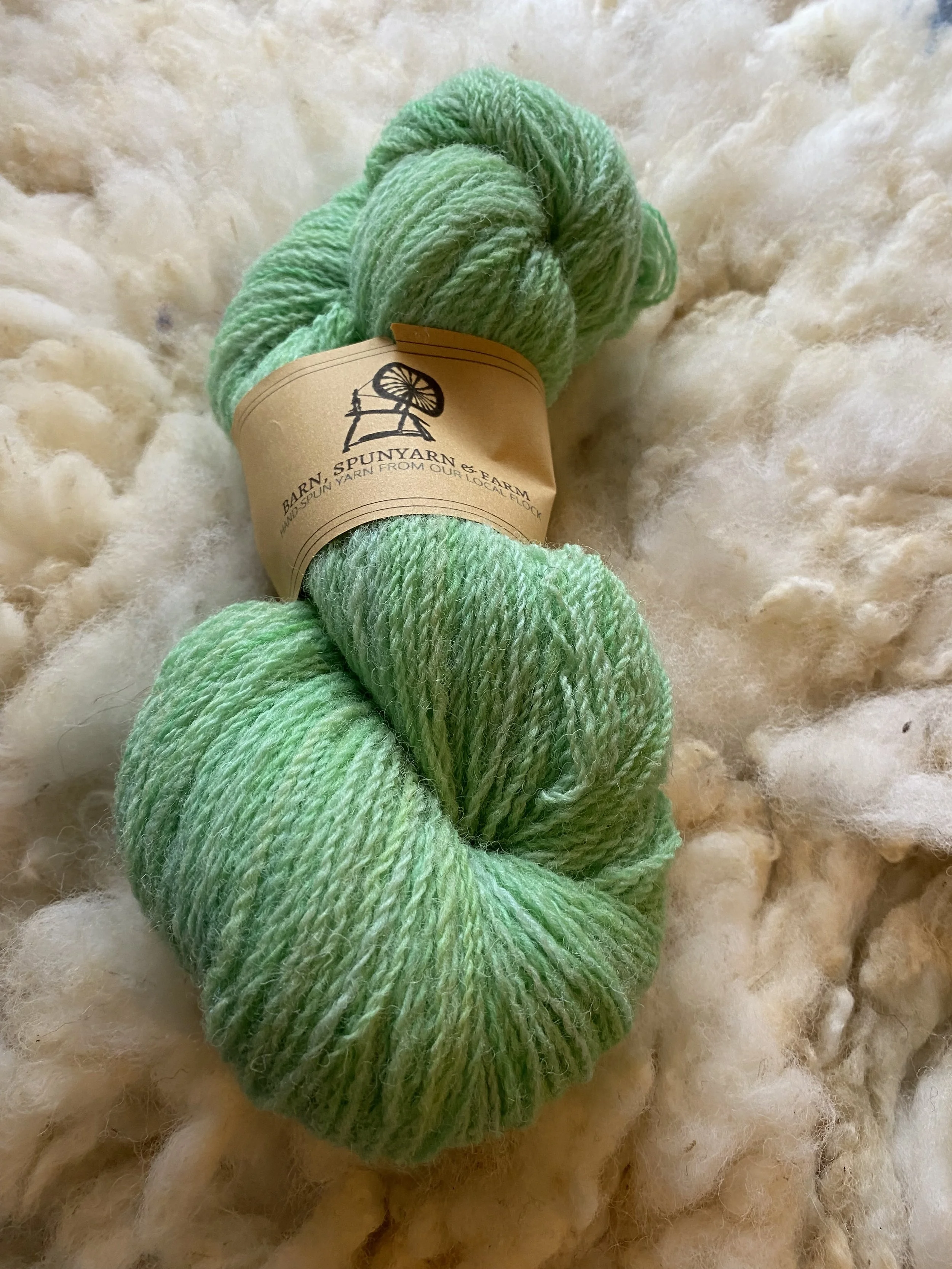 Hand-Spun Yarns — Barn SpunYarn & Farm