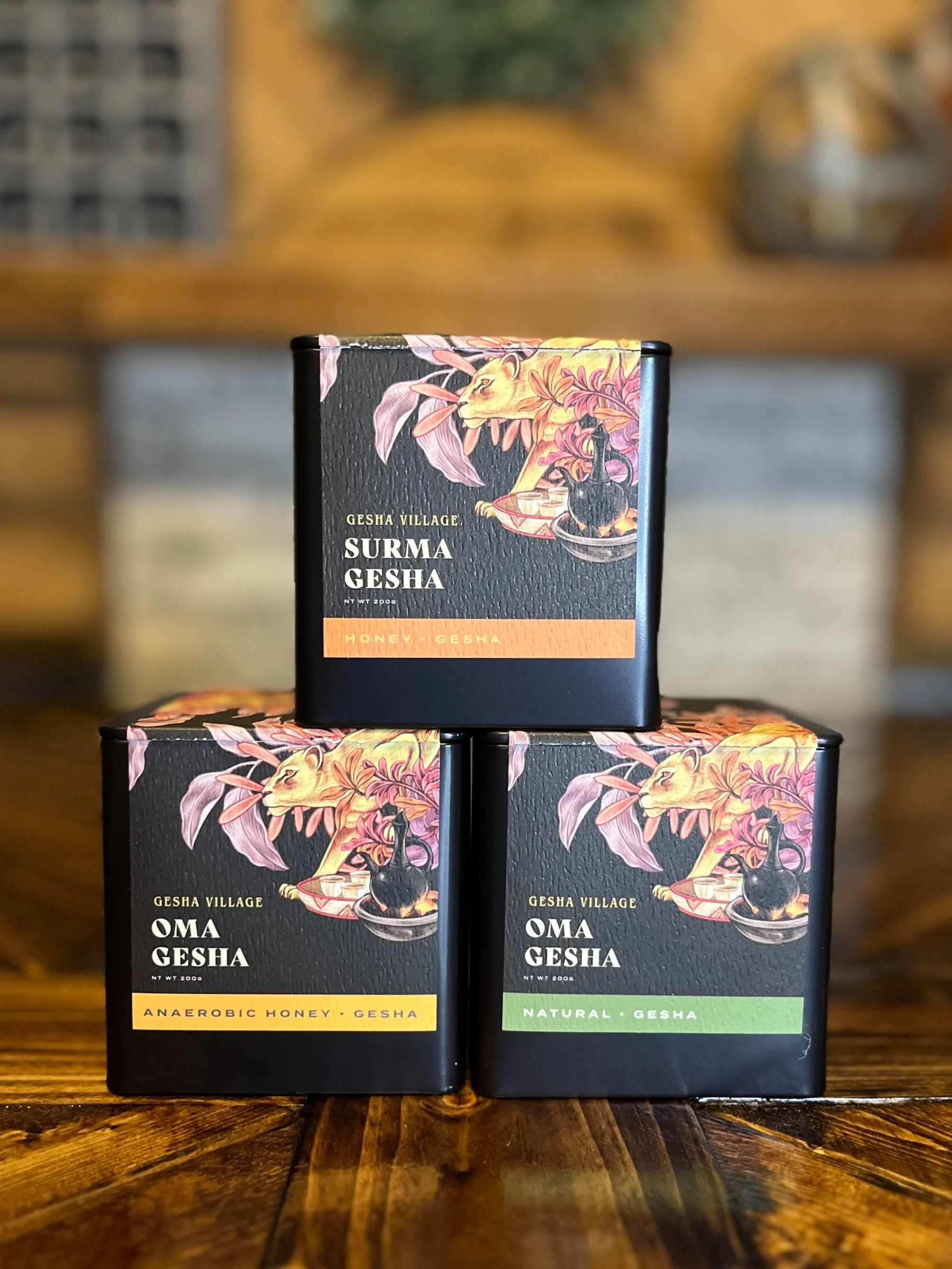 Corvus Coffee Gesha Villages’ 1931 Gesha Collection - Coffee Black ...