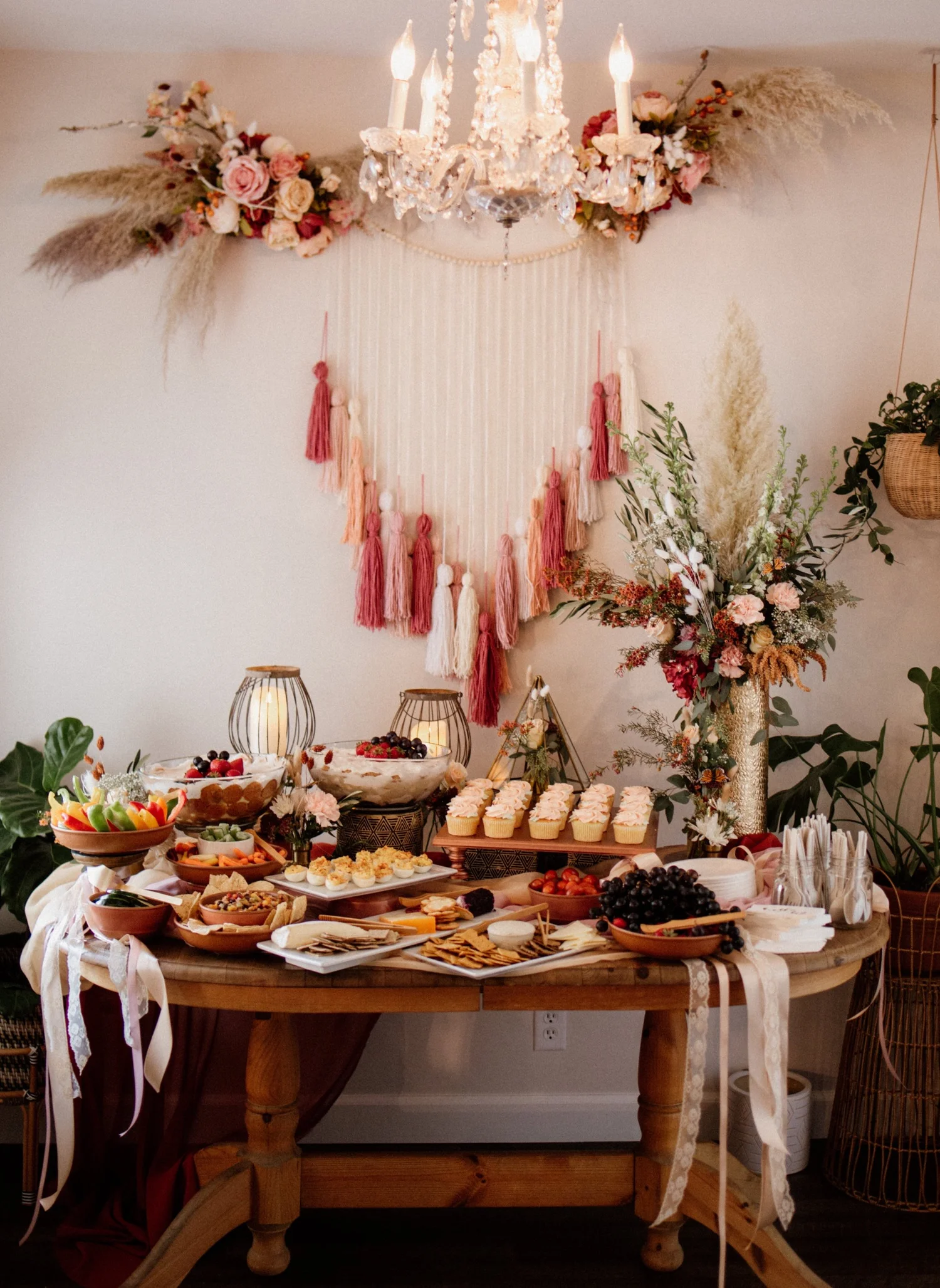 Bohemian Chic Baby Shower — Pat Frey Designs Special Event Design and ...