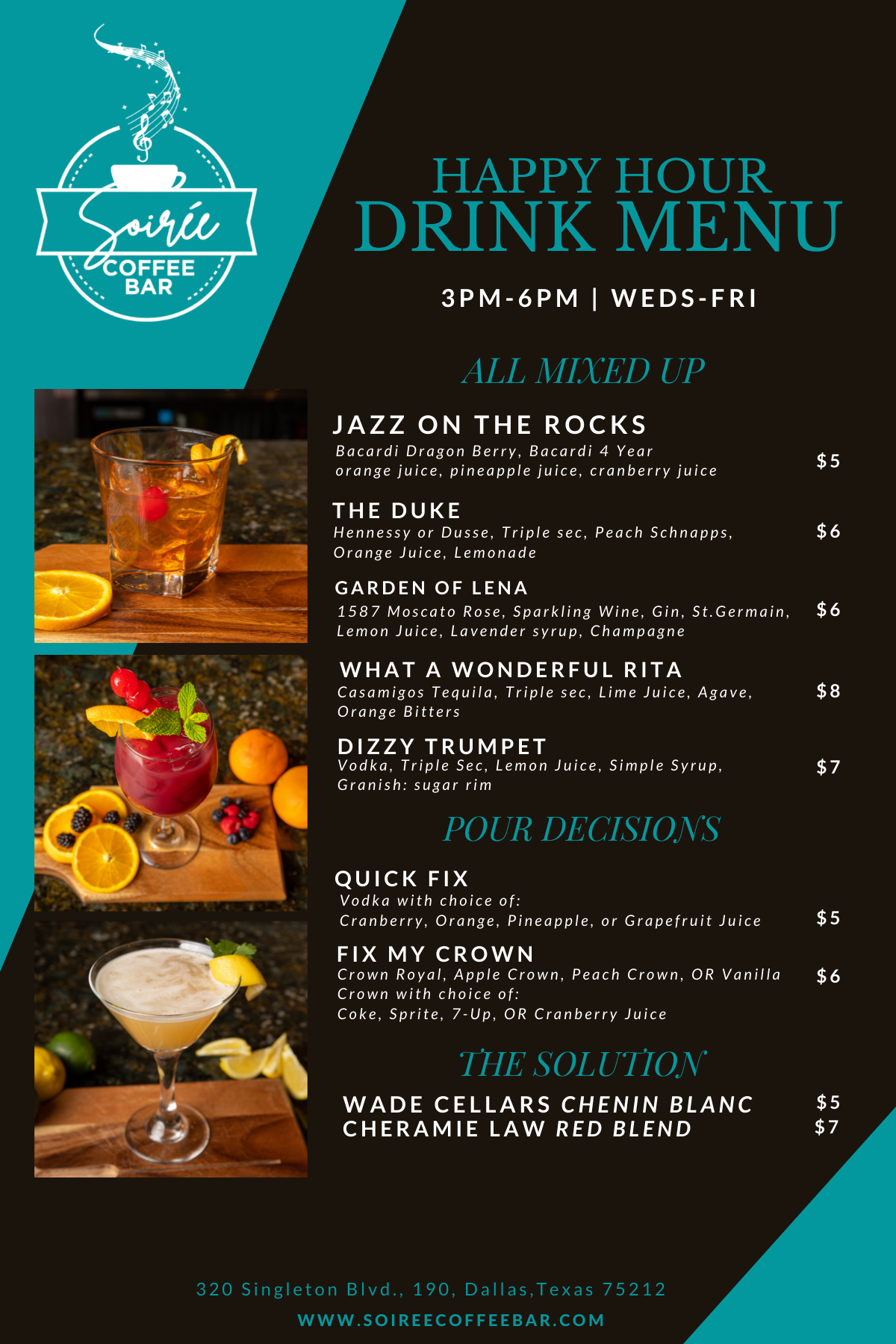 Happy Hour — Soirée Coffee Bar